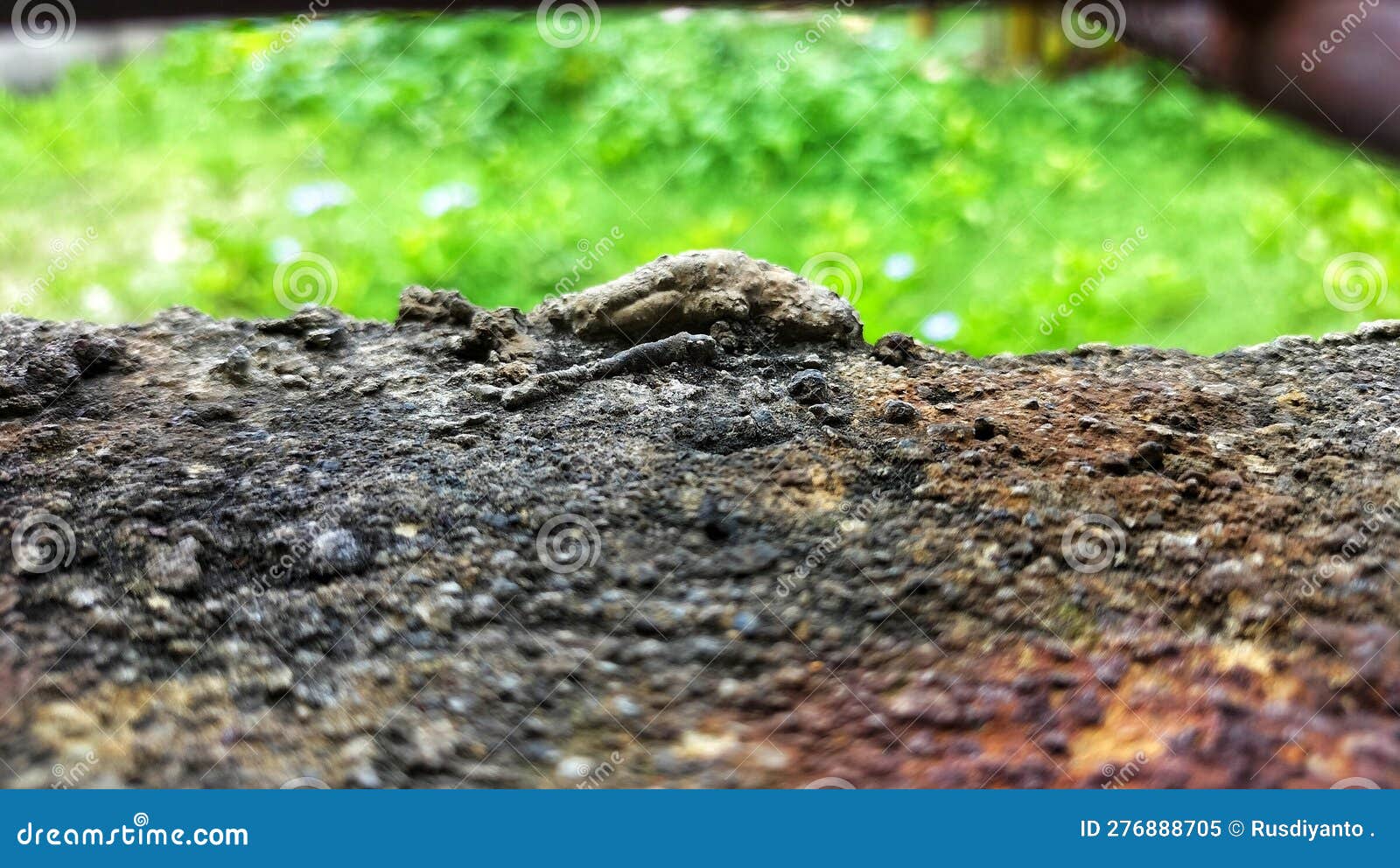 Rust on the Surface of the Rock Sand Stock Image - Image of rock, stone ...