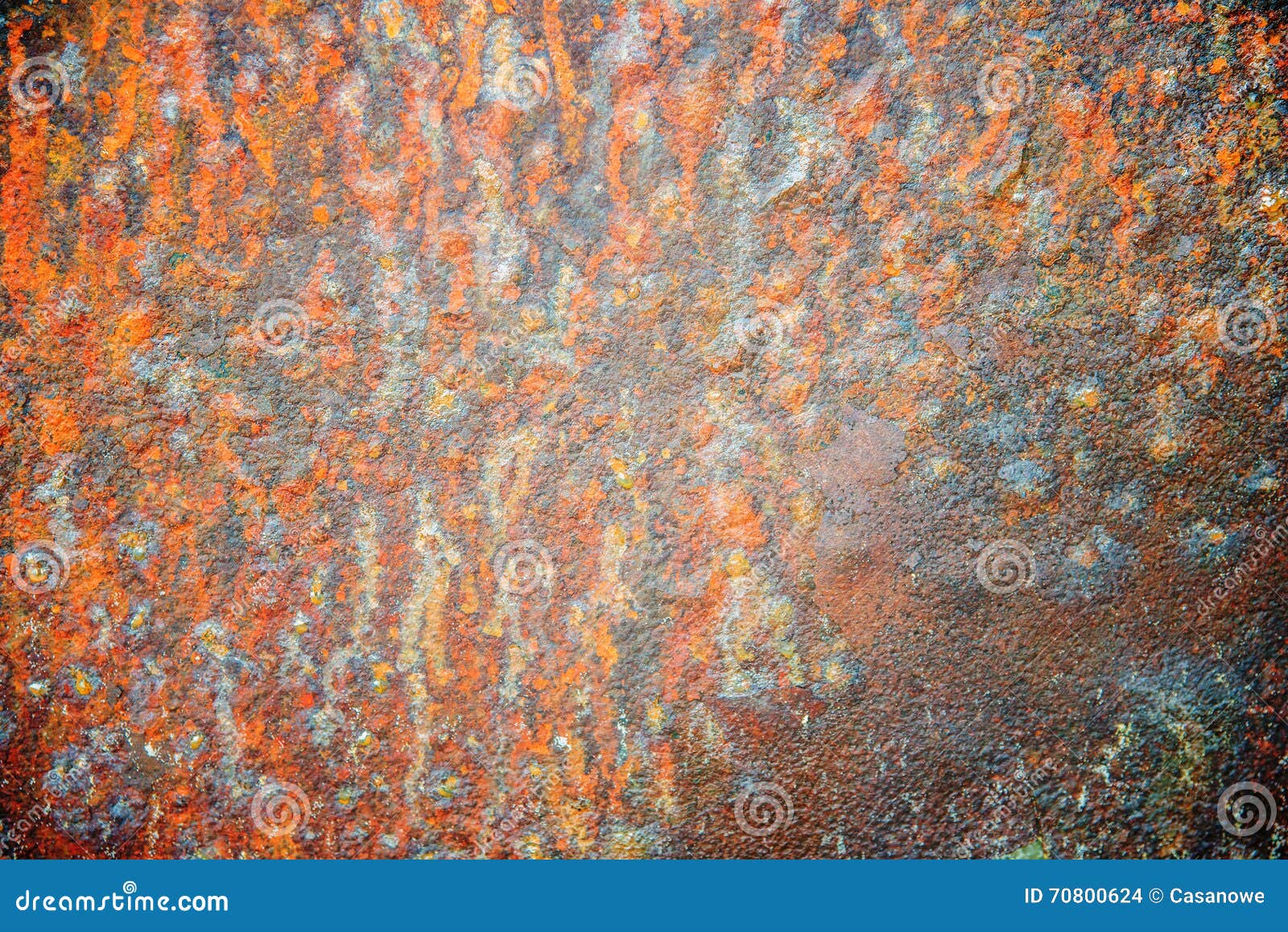 Rust Texture As Metal Plate Background Stock Photo - Image of abstract ...
