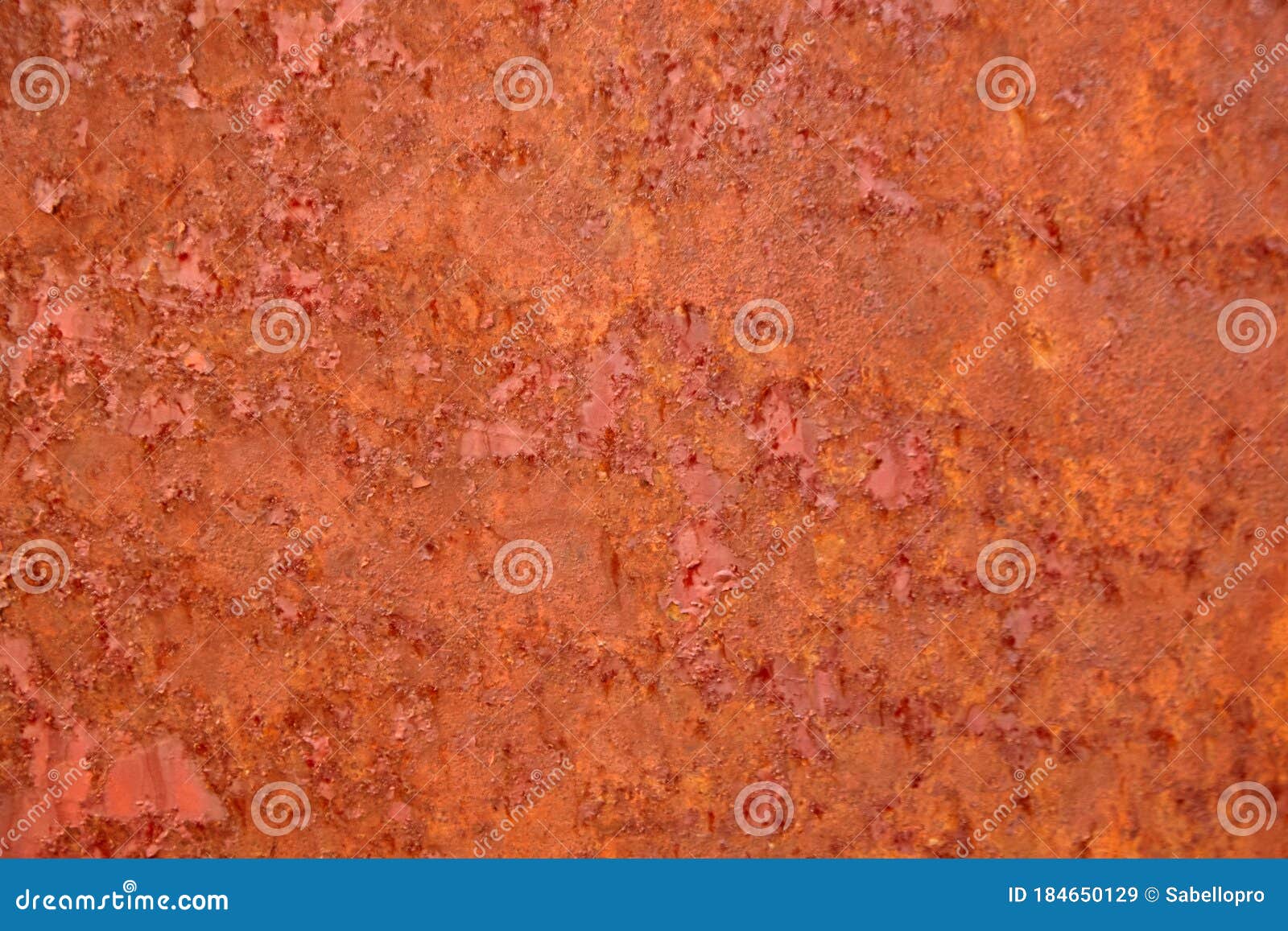 Rusty Red Metal Texture Background Stock Image - Image of oxidation ...