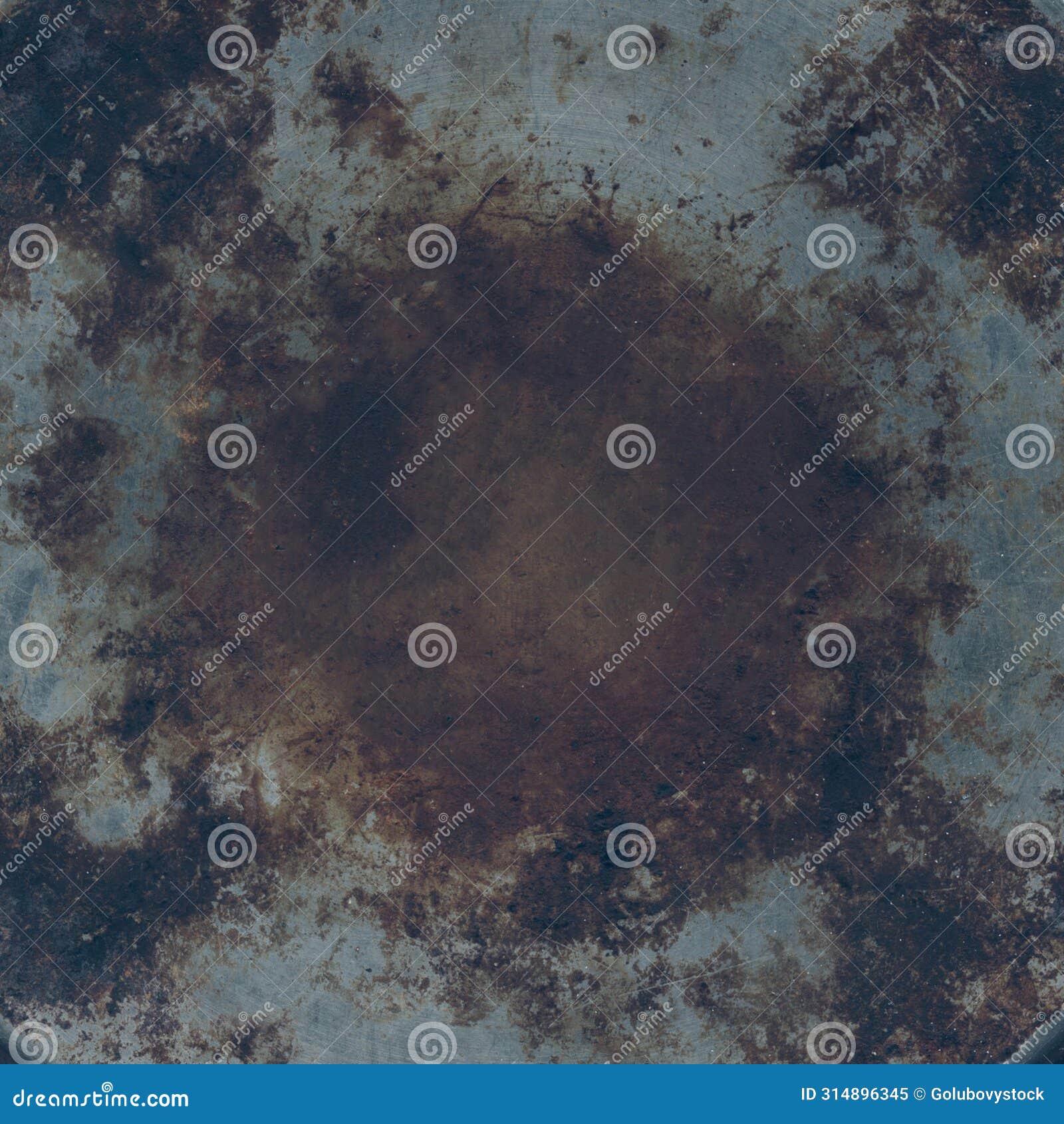 Rust Texture Damaged Surface Brown Stained Overlay Stock Illustration ...