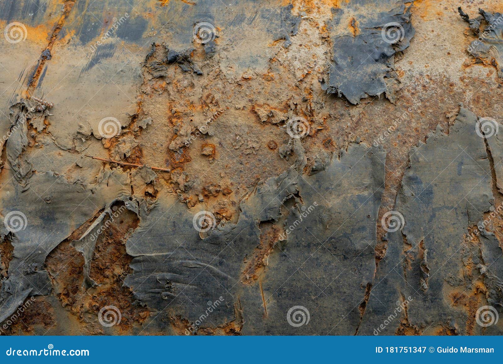 Rust Texture Small Brown Rust Pockets Rusty Brown Weathered Surface ...