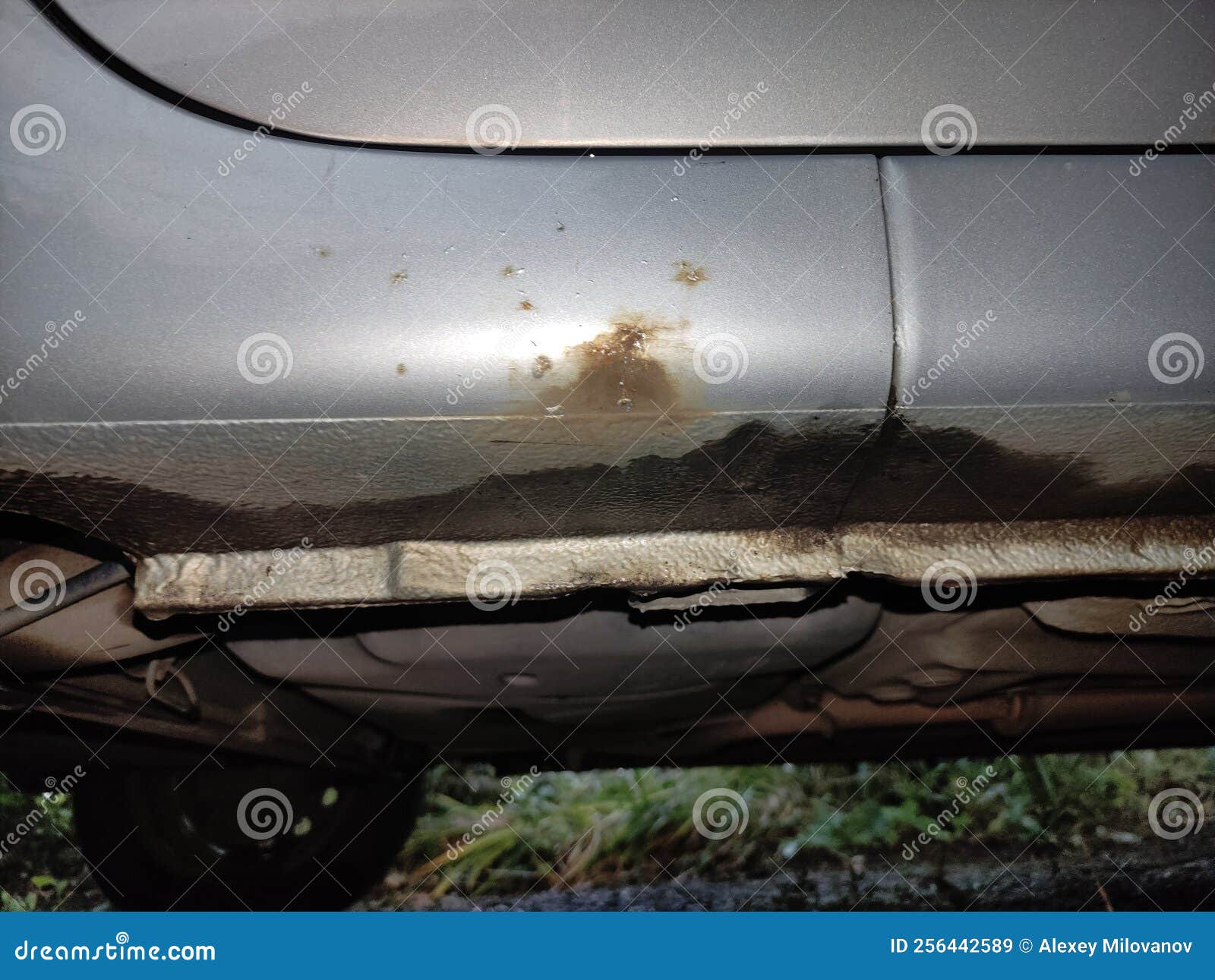 Rust on the Threshold of the Car Stock Image - Image of rust, weathered ...
