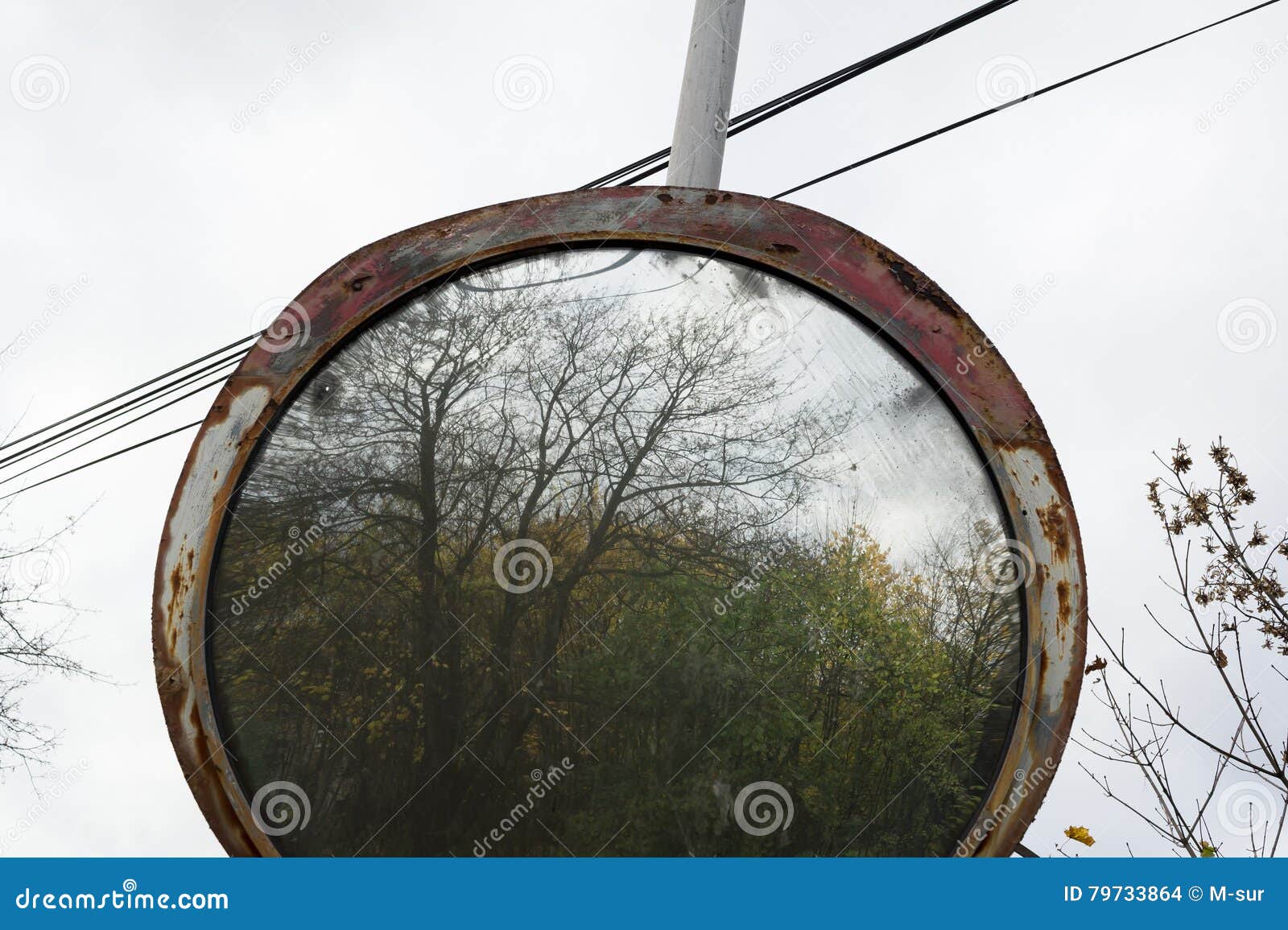 Traffic Jam In The Mirror Royalty-Free Stock Image | CartoonDealer.com ...