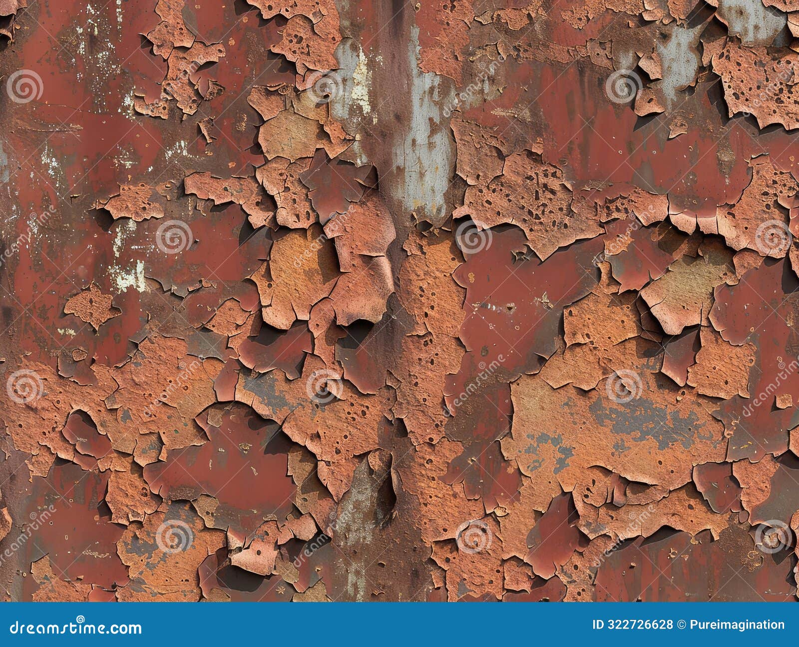Rust Visible on the Weathered Metal Surface with Corrosion Stock ...