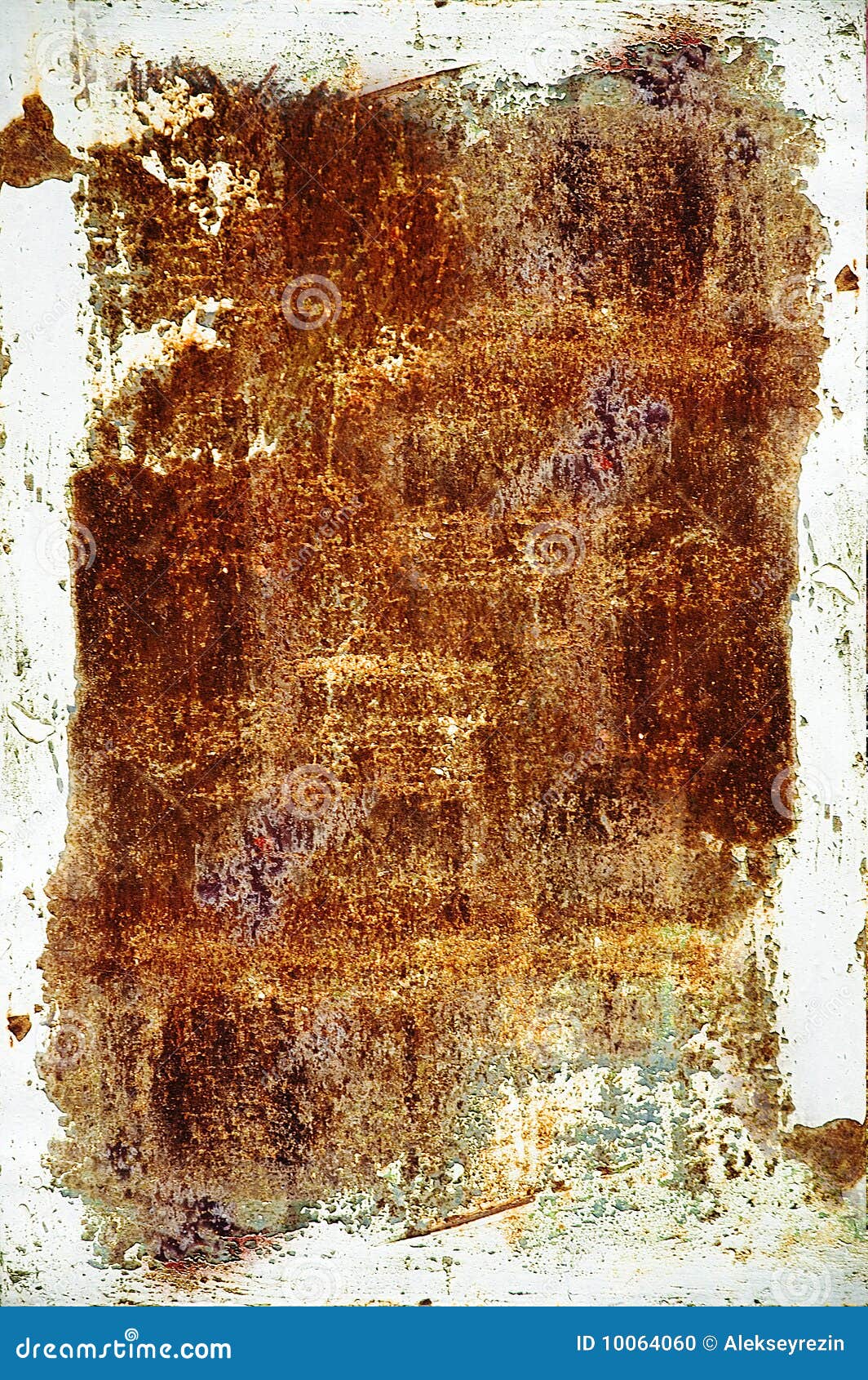 Rust wall texture stock photo. Image of white, rectangular - 10064060