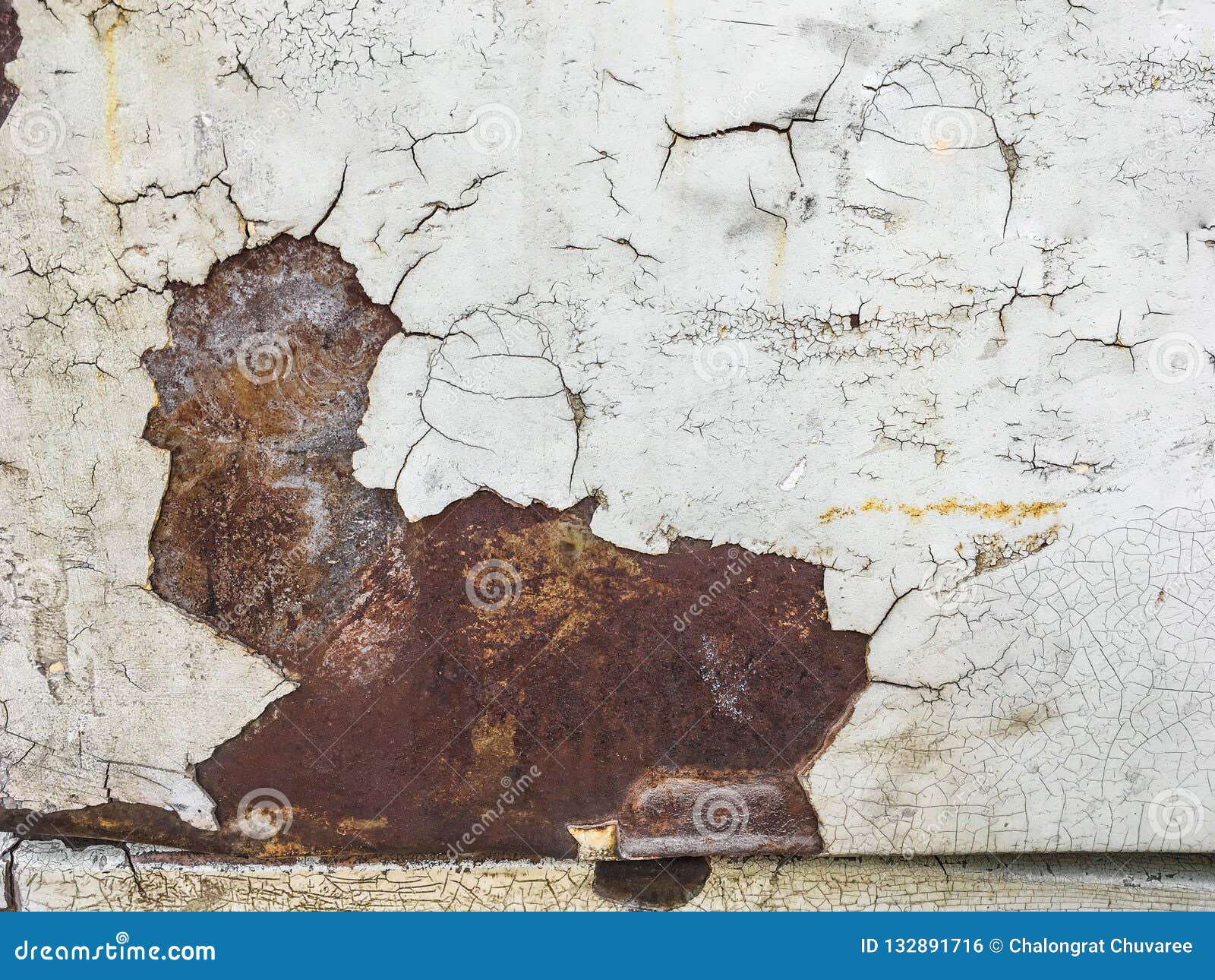 Rust on the white car door stock photo. Image of steel - 132891716