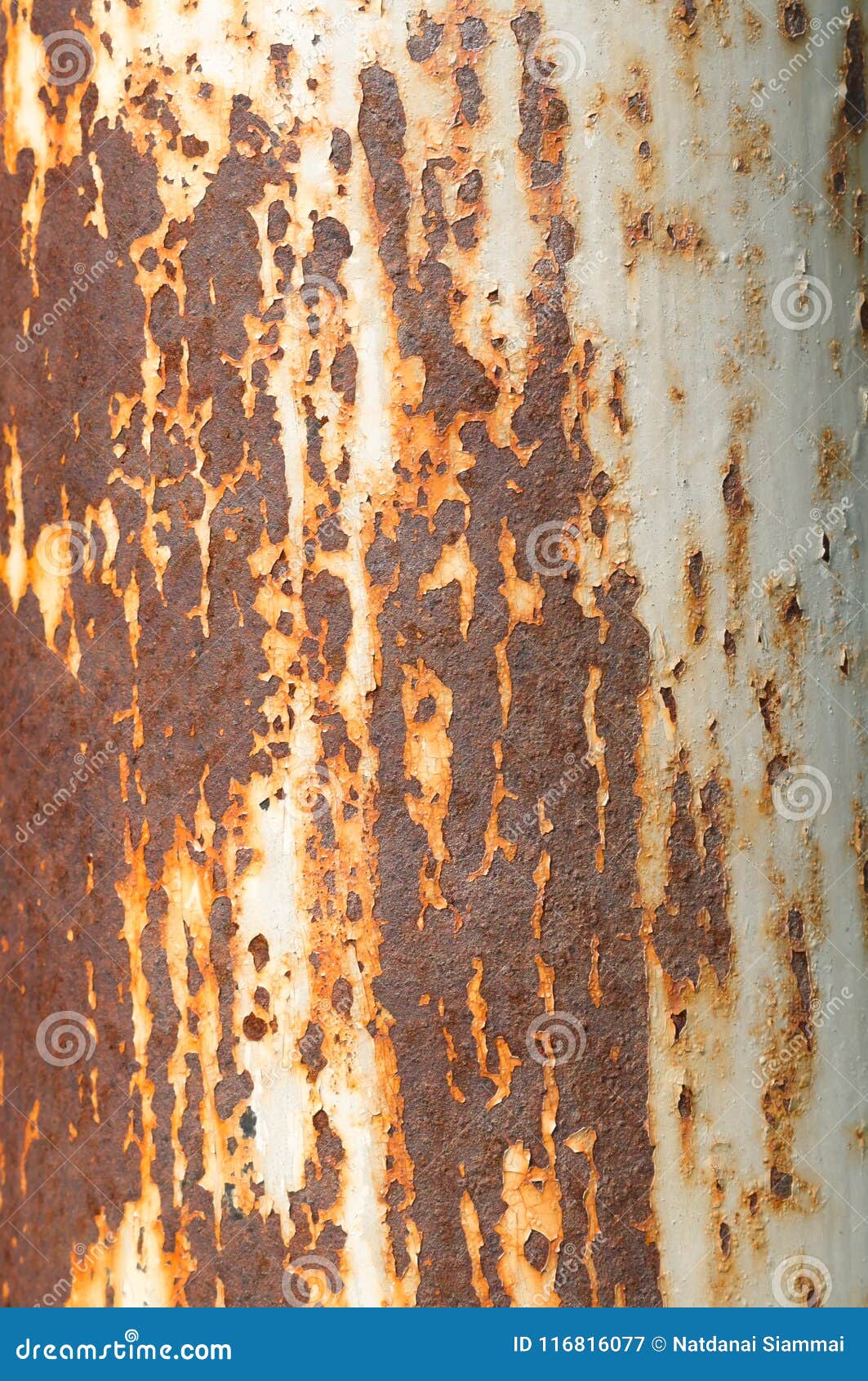 Rust on white iron plate stock image. Image of grey - 116816077
