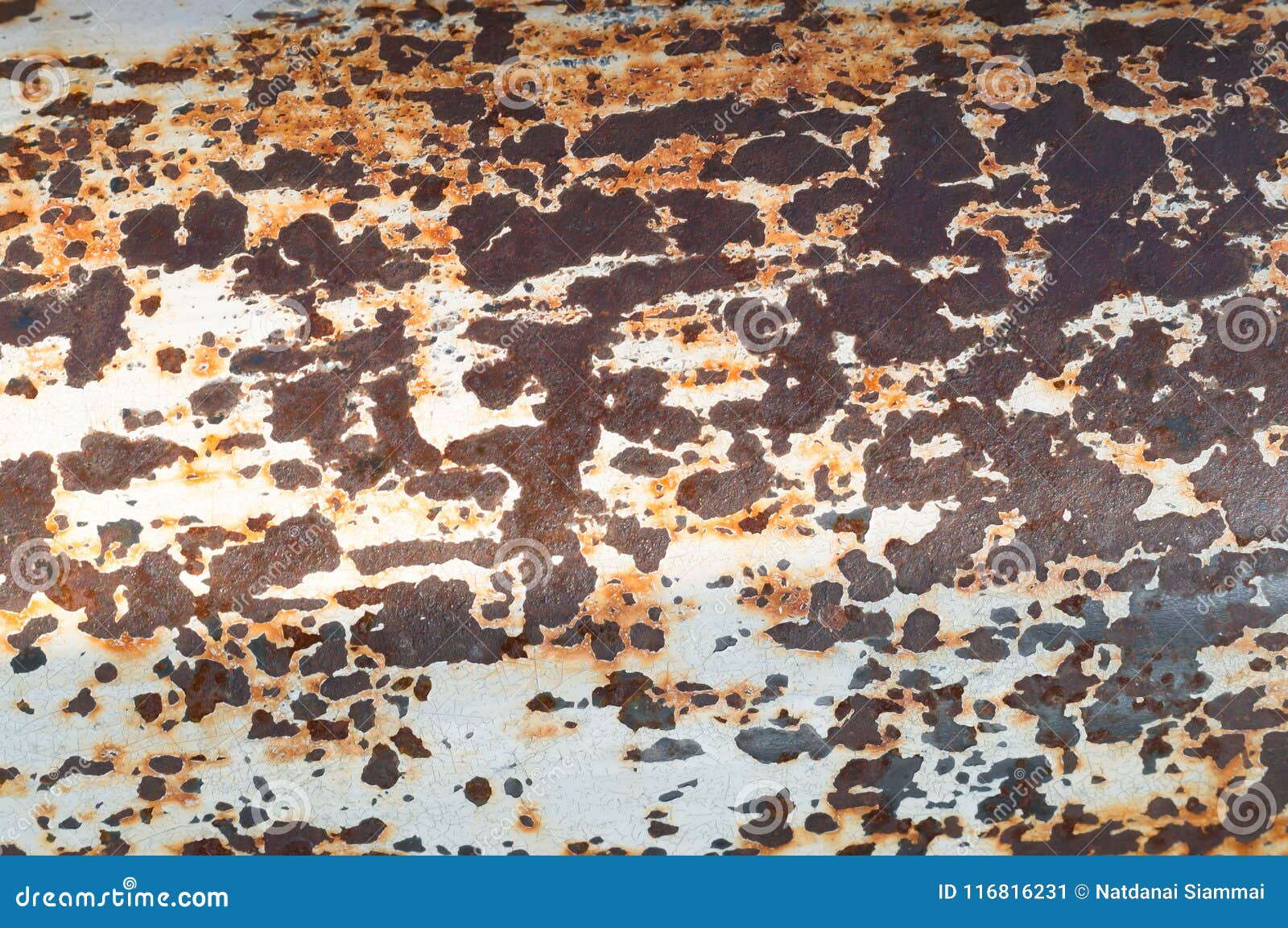 Rust on white iron plate stock image. Image of rust - 116816231