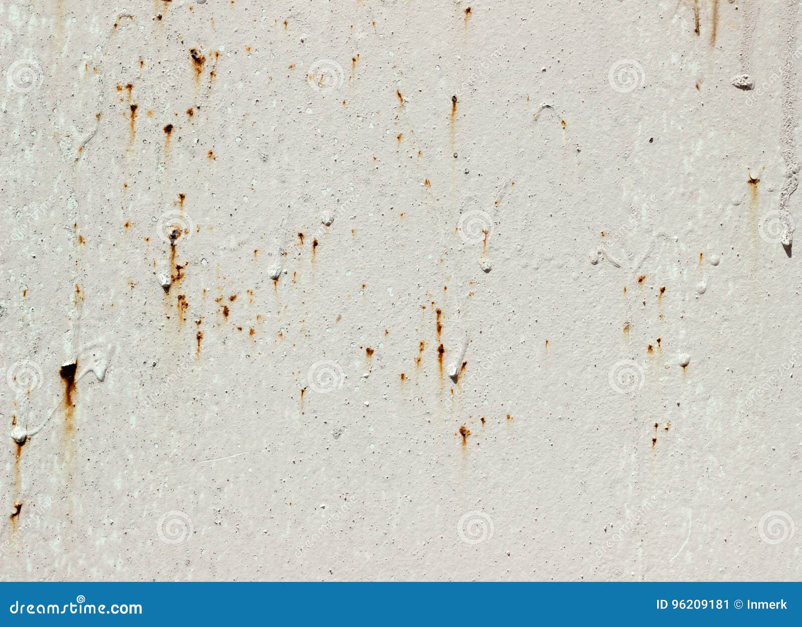 White Rusted Metal Texture