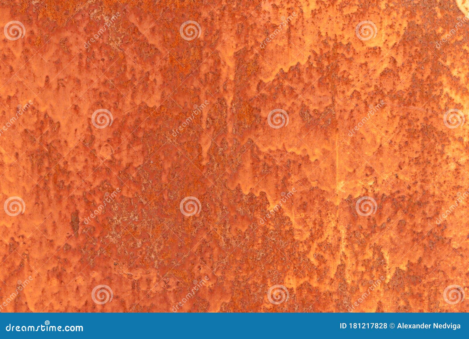 Rust White Paint Stains Wall Texture. Blank Clean Corroded Surface ...