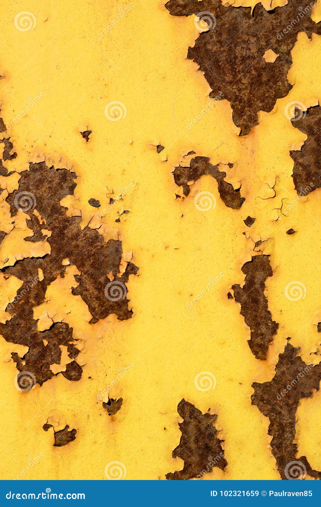 Rust Yellow Colored Metal Texture Stock Image - Image of rust, yellow ...