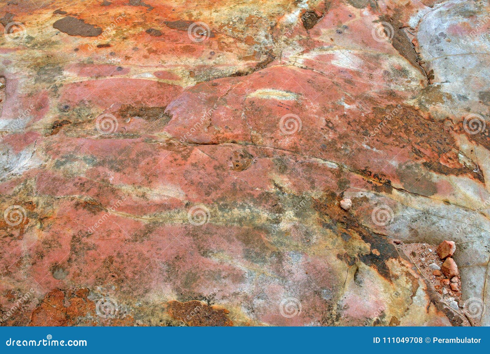 RUST and YELLOW DISCOLOURATION on ROCK Stock Photo - Image of outdoors ...
