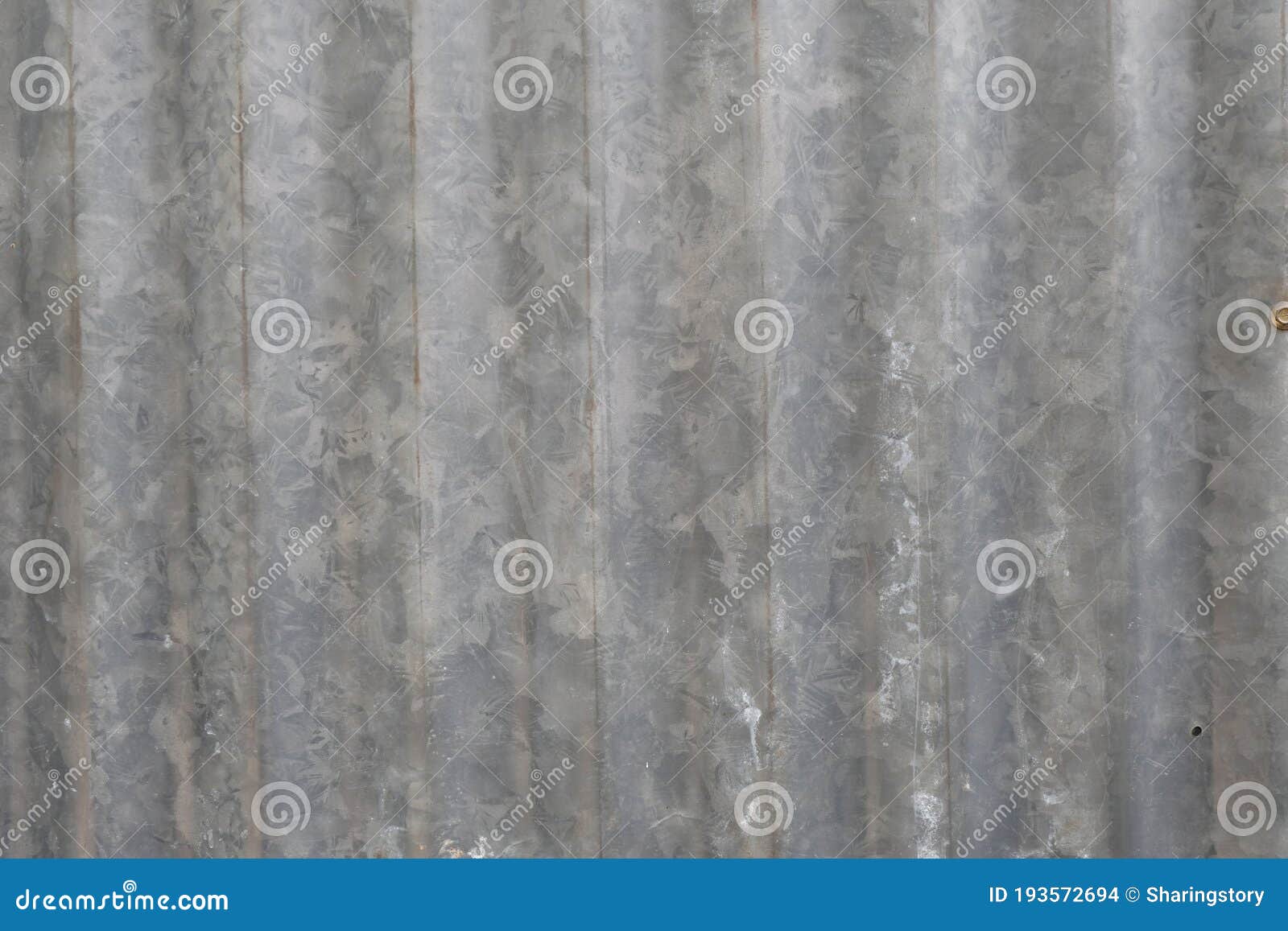 Rust on zinc stock photo. Image of metallic, architecture - 193572694