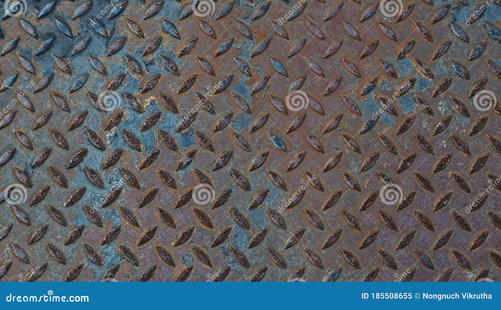 Rust on the Zinc Roof Surface. Stock Image - Image of rusty, detail ...