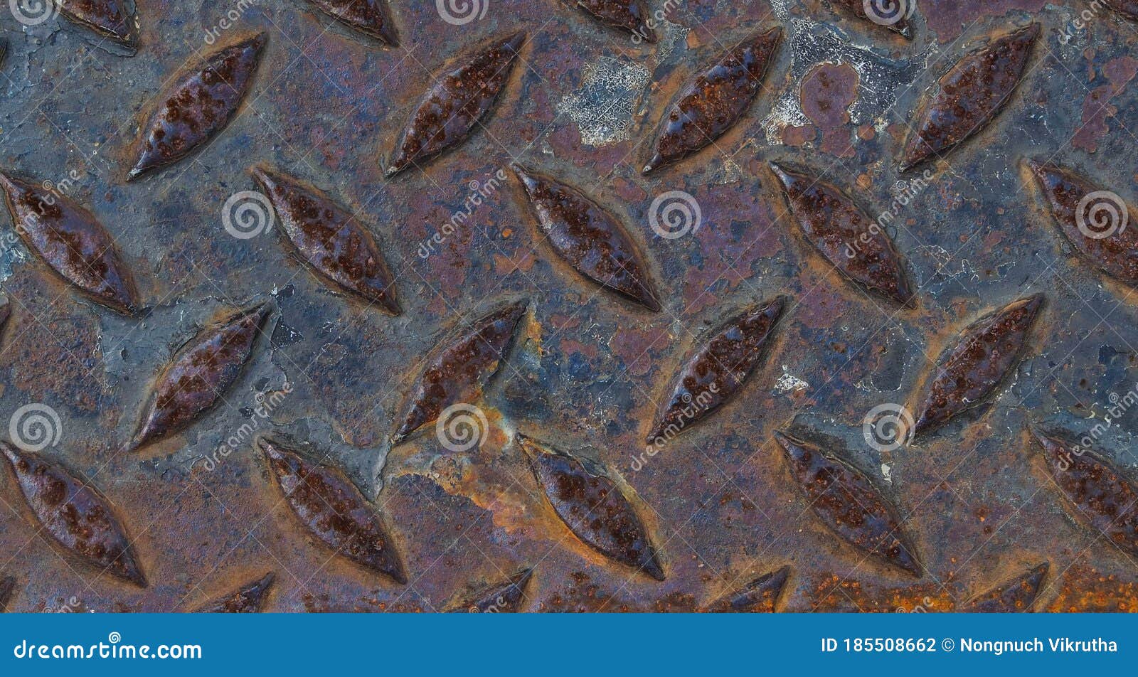 Rust on the Zinc Roof Surface. Stock Photo - Image of backdrop, pattern ...