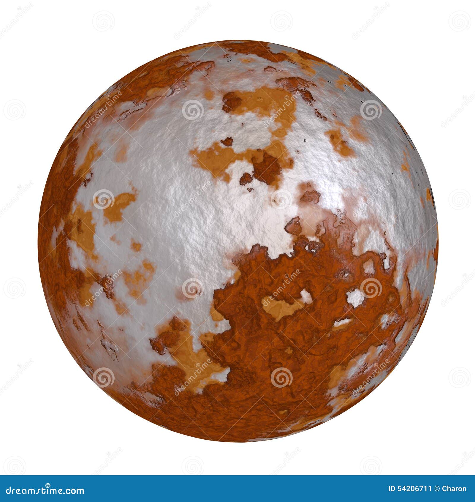 Rust Ball Iron Sphere Rustic Textures Stock Illustration - Illustration ...