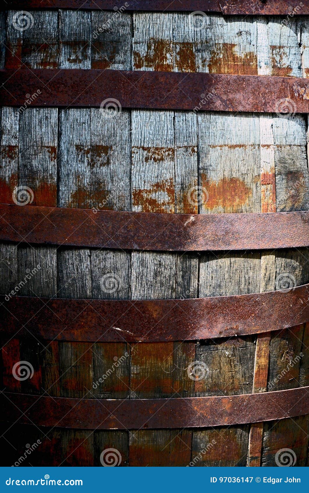Rusted barrel stock image. Image of isolated, chemical - 97036147