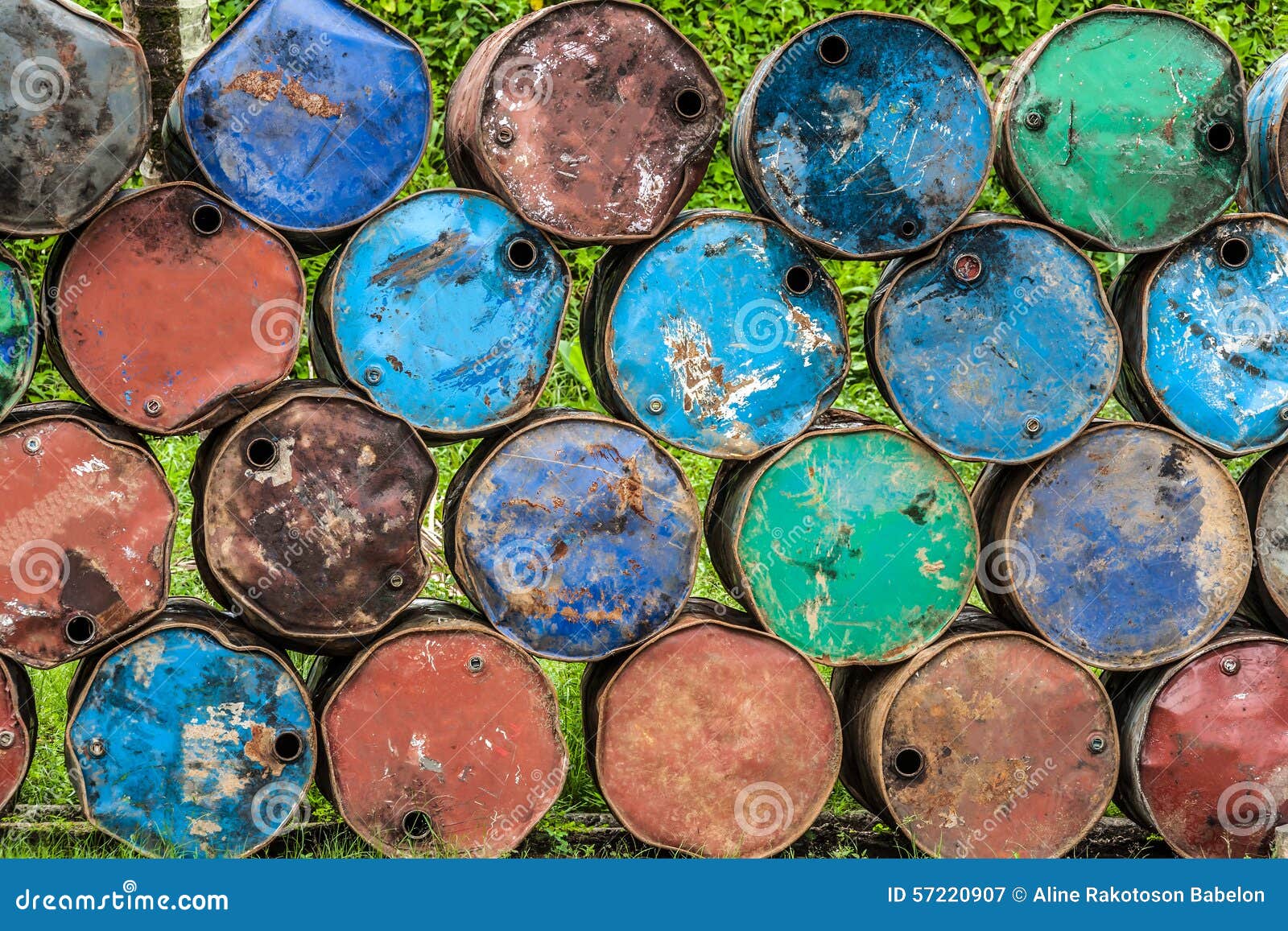 Rusted barrels stock image. Image of color, gasoline - 57220907