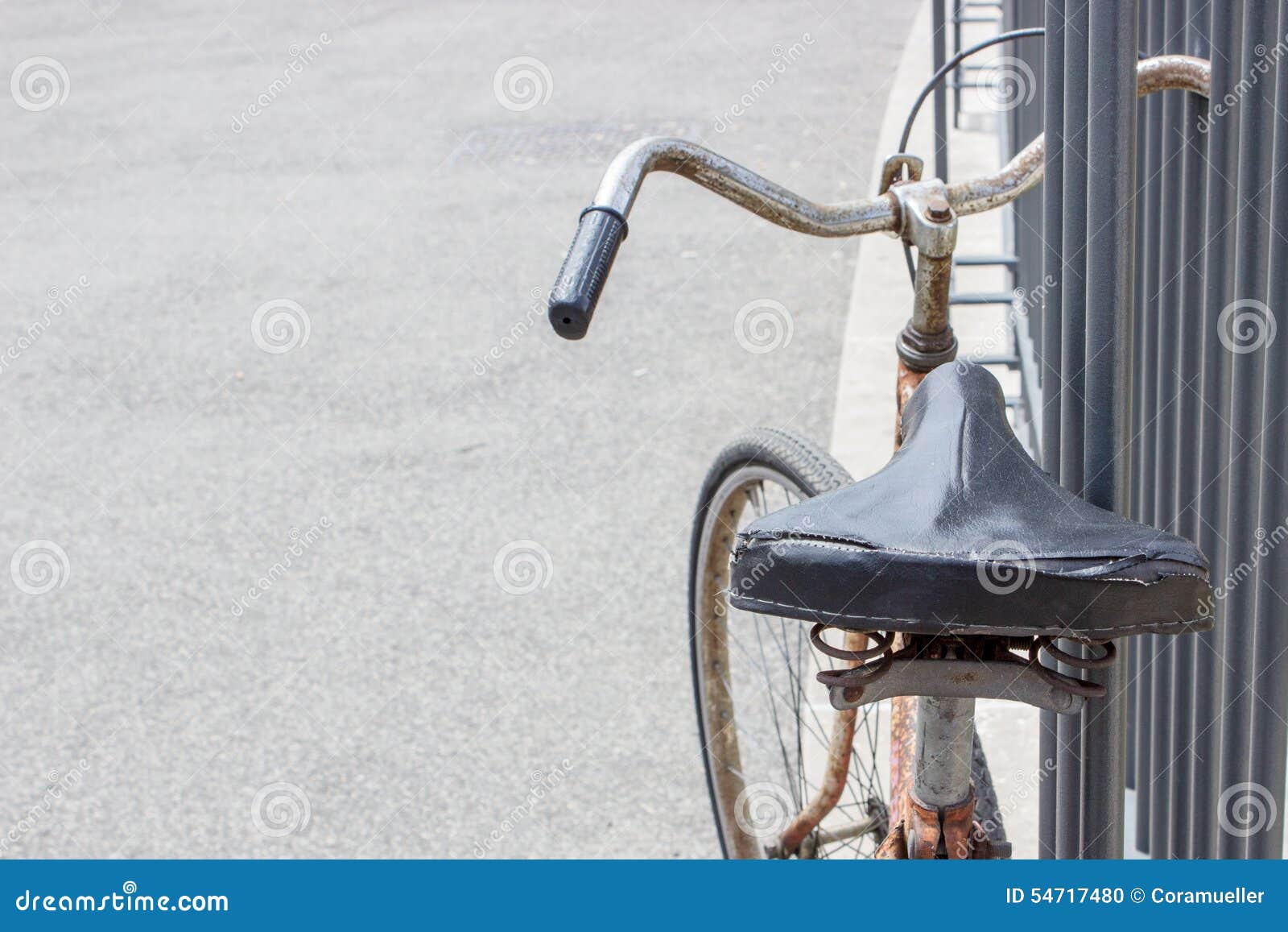 Rusted bicycle stock photo. Image of bike, rusted, metal - 54717480