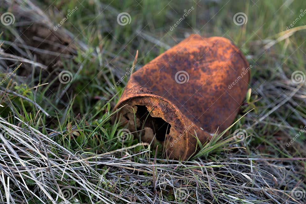 Rusted Can stock photo. Image of rusty, rust, beverage - 45026082