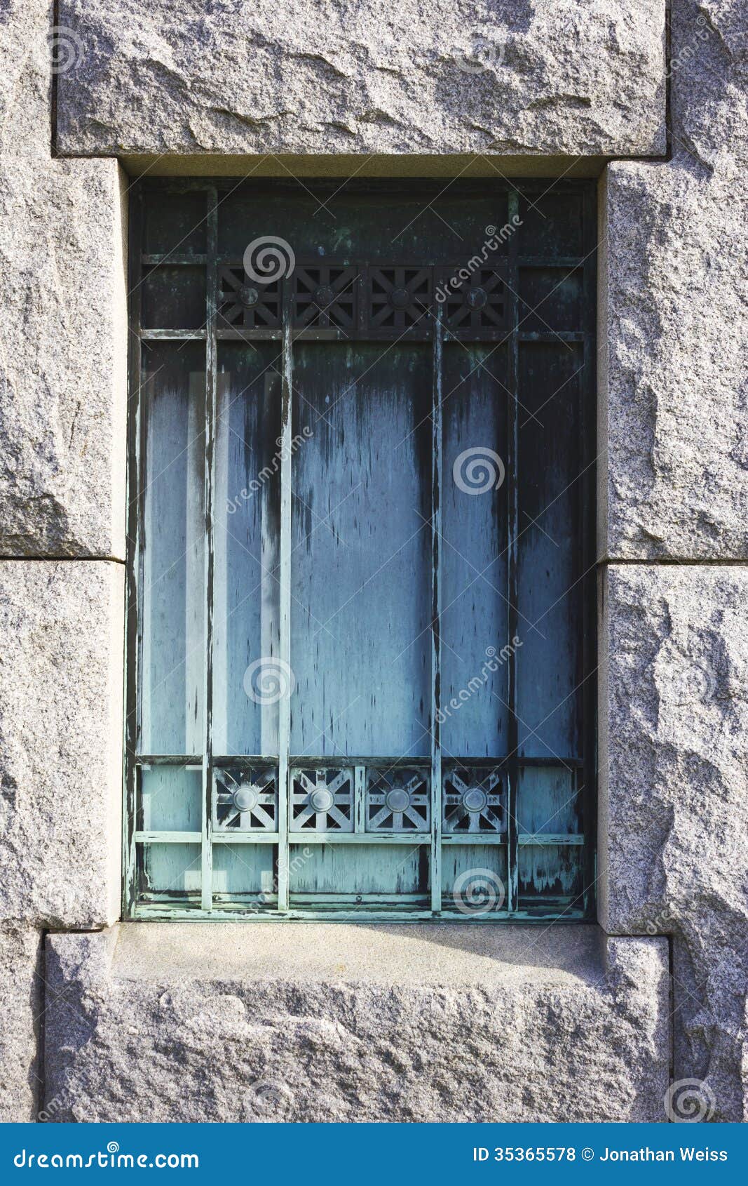Rusted Cemetery Crypt Gate stock photo. Image of entrance - 35365578