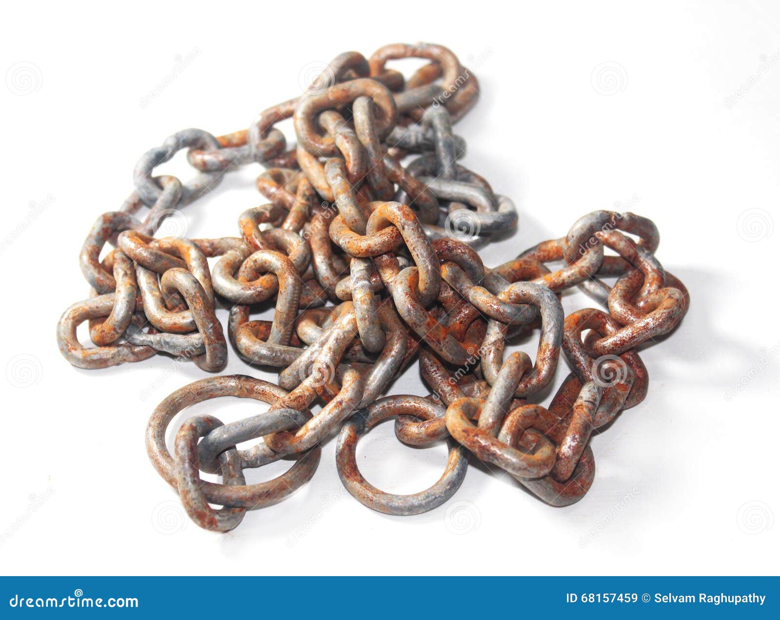 Rusted chain stock image. Image of material, cloth, natural - 68157459