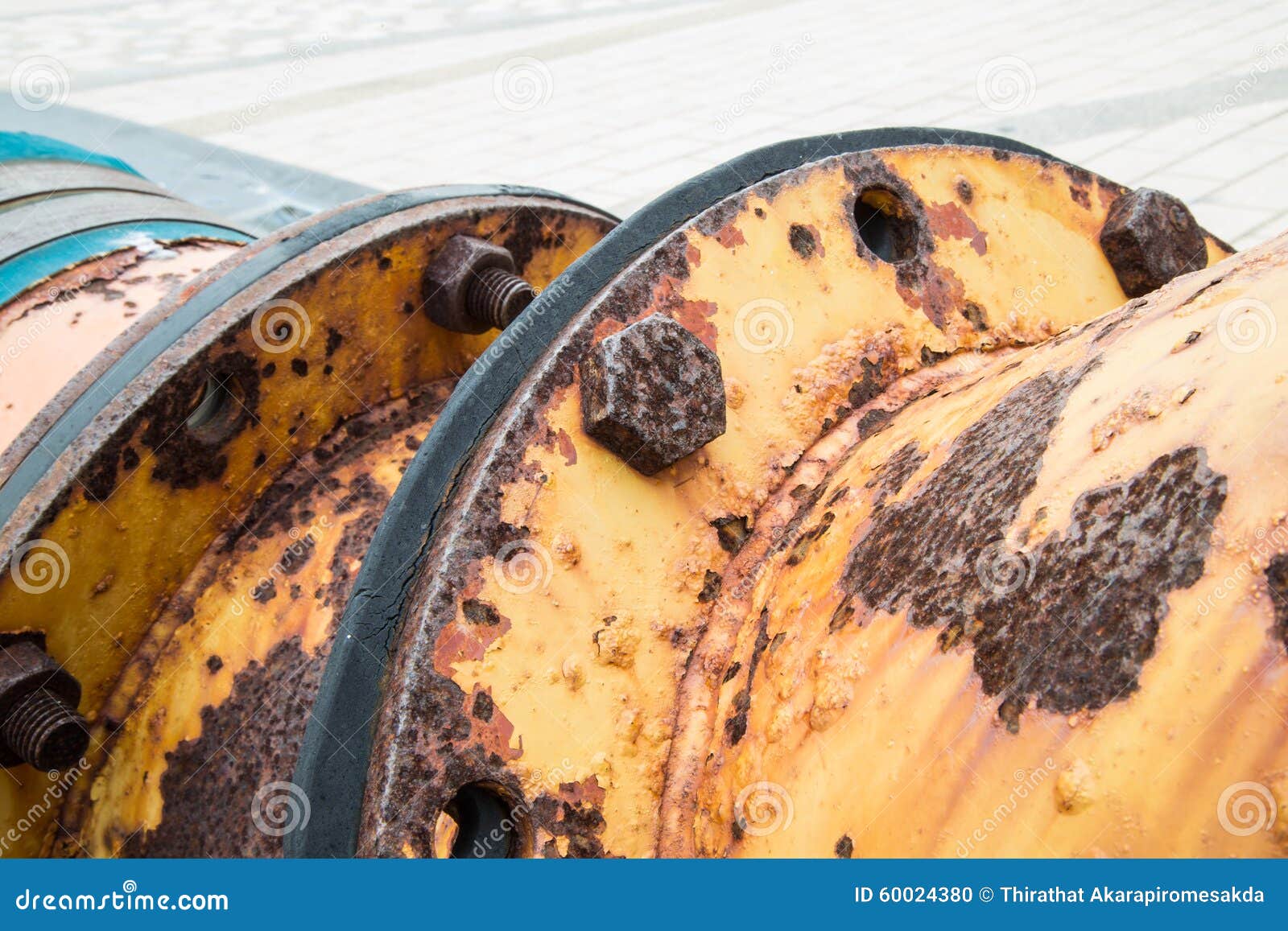 Rusted conduit stock photo. Image of coupled, connection - 60024380