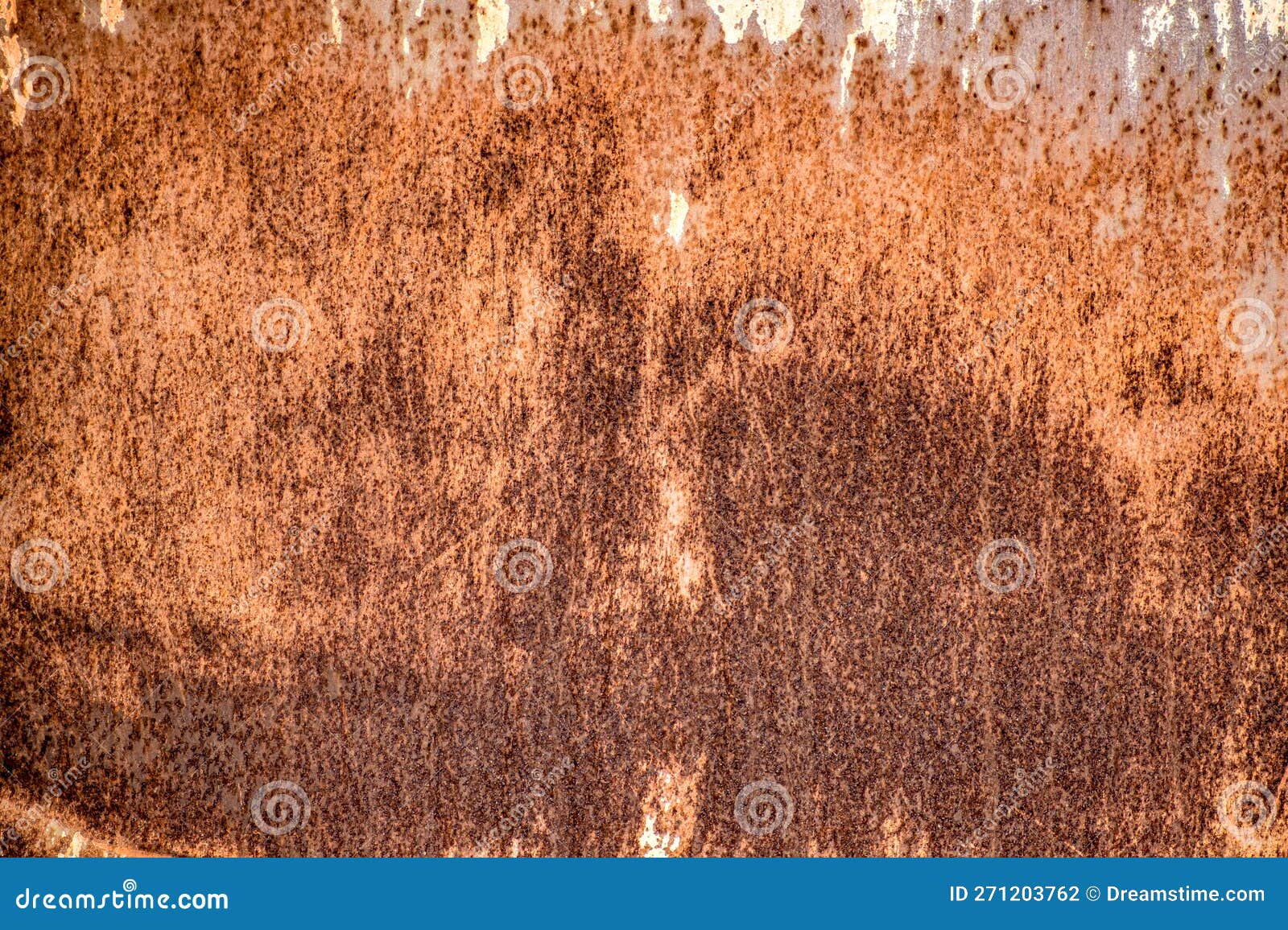 Rusted Copper Bronze Background. Rustic Decay Theme Stock Photo - Image ...