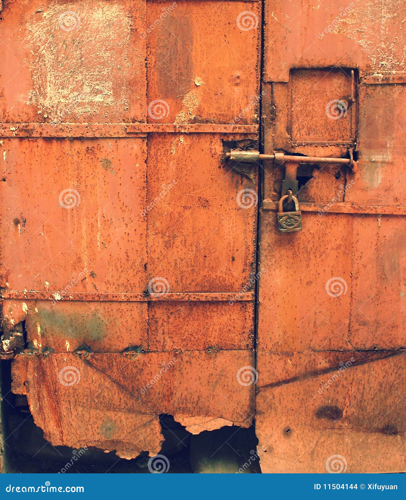 Rusted Door stock photo. Image of door, rusted, china - 11504144