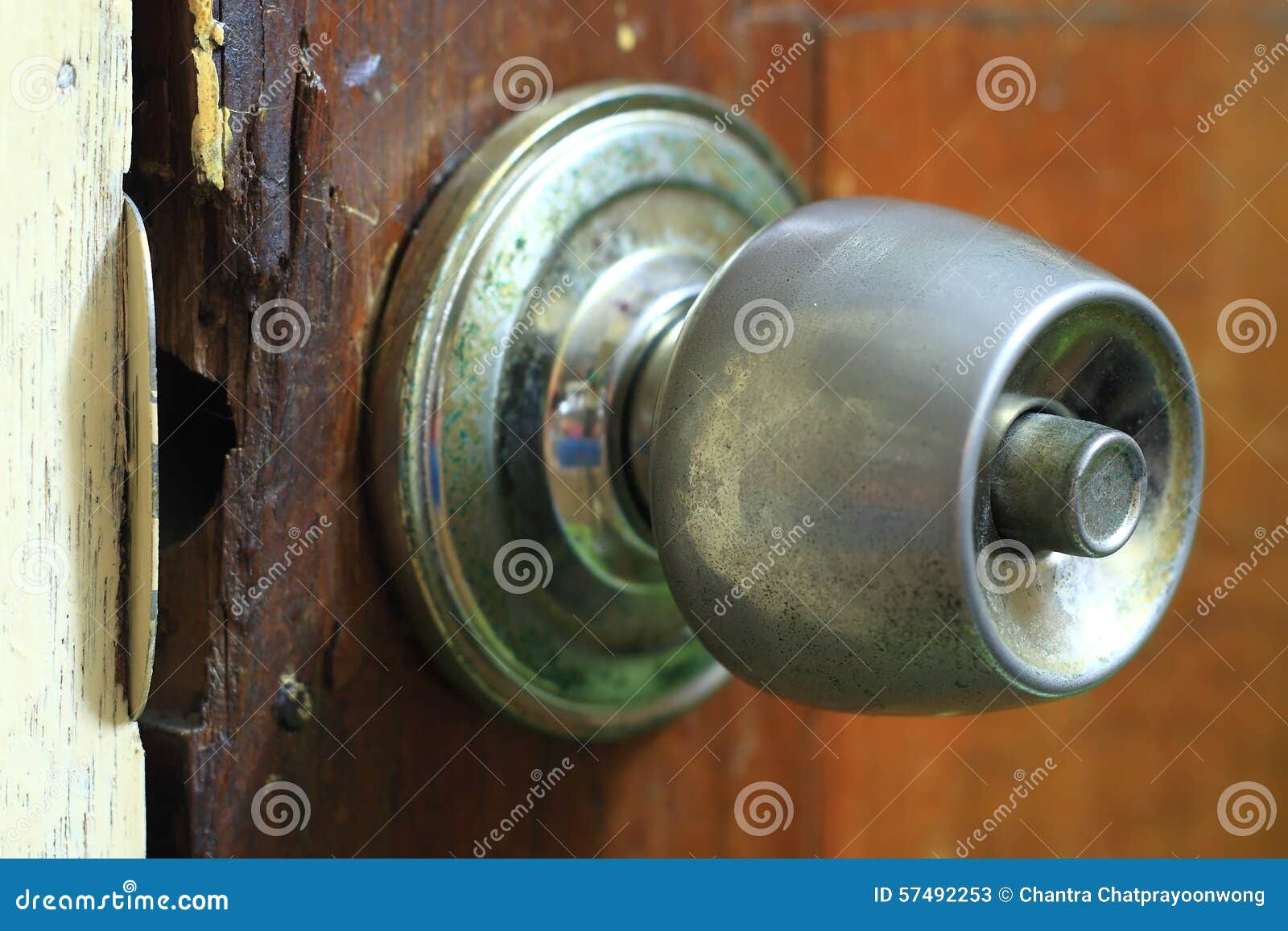 Rusted door knob stock image. Image of protection, real - 57492253