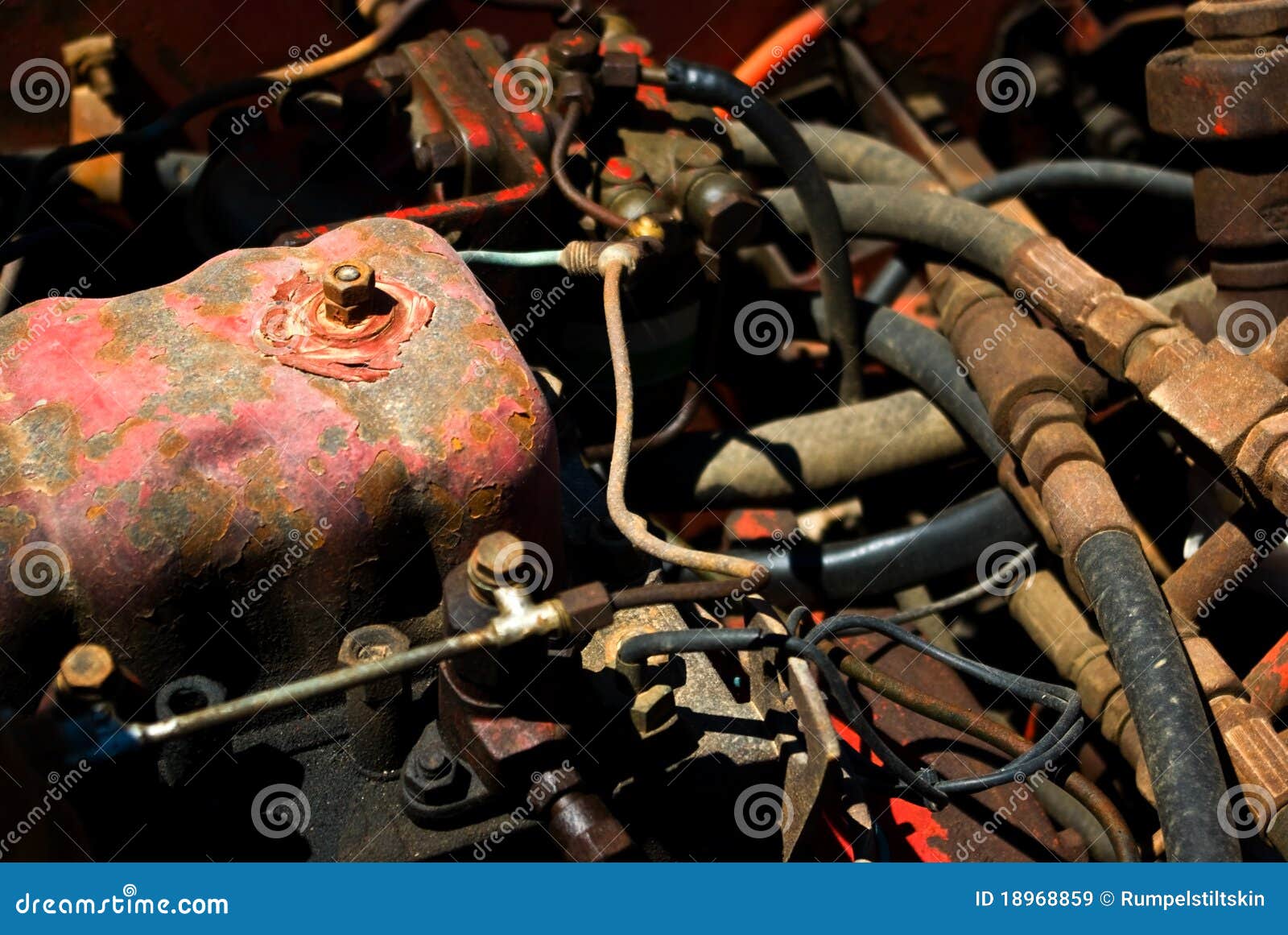 Rusted engine stock image. Image of dirty, device, machinery - 18968859
