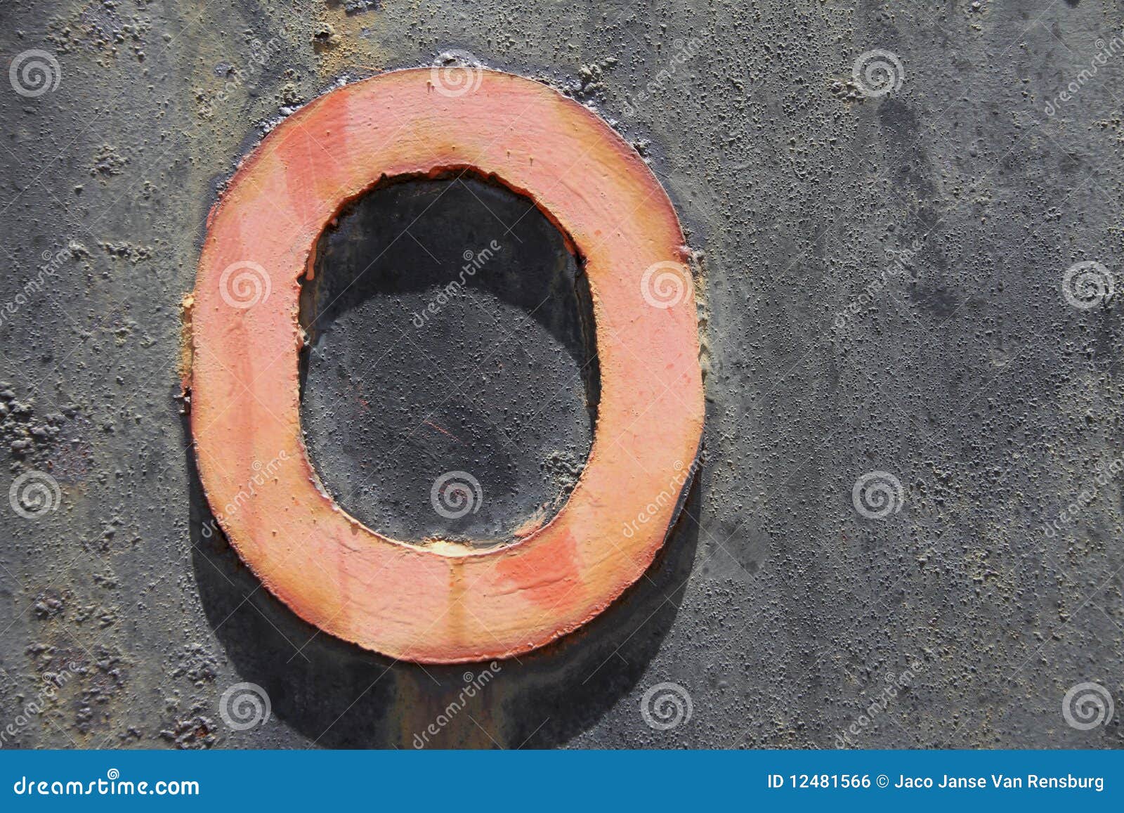 Number 0 Zero Made Of Golden Inflatable Balloon Isolated On White ...