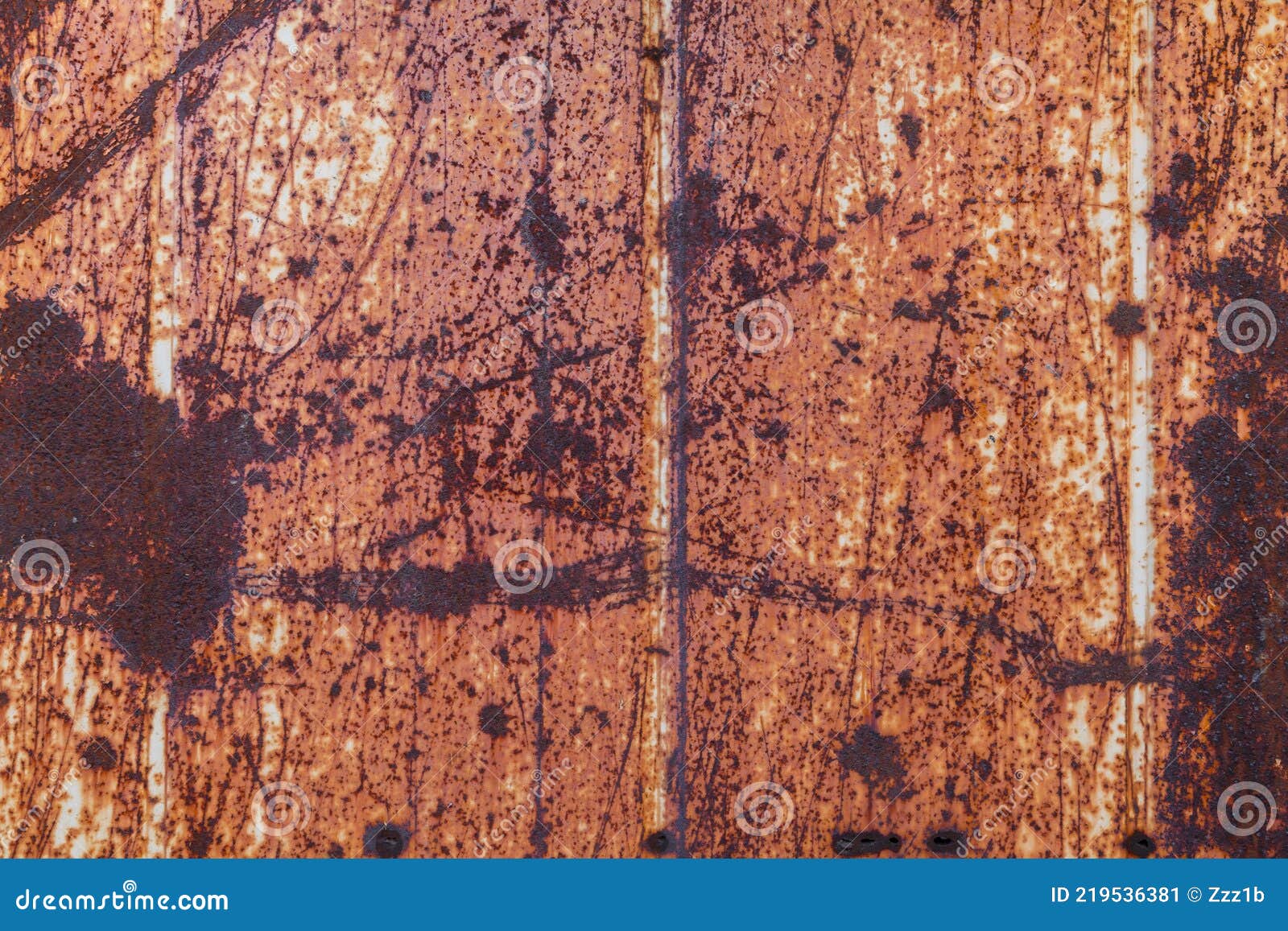 Rusted Flat Solid Sheet Metal Surface Background and Texture with ...