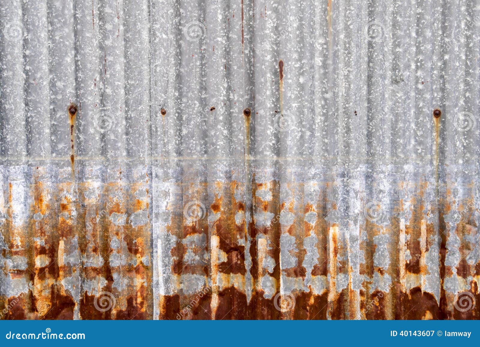 Rusted Galvanized Iron Plate Stock Image - Image of sheet, iron: 40143607