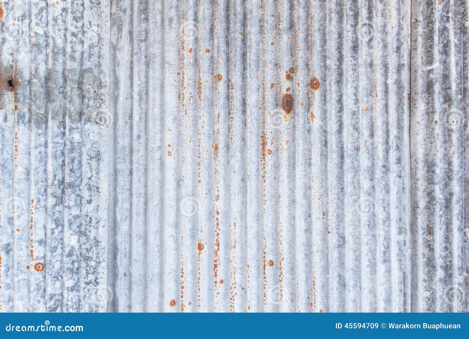 Rusted Galvanized Iron Plate Grunge Texture, Use For Background Stock ...