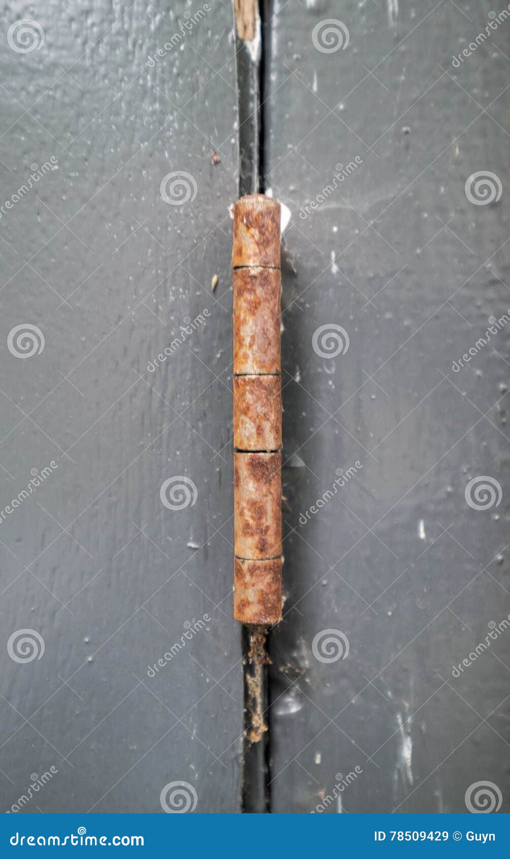 Rusted hinge stock image. Image of building, closeup - 78509429