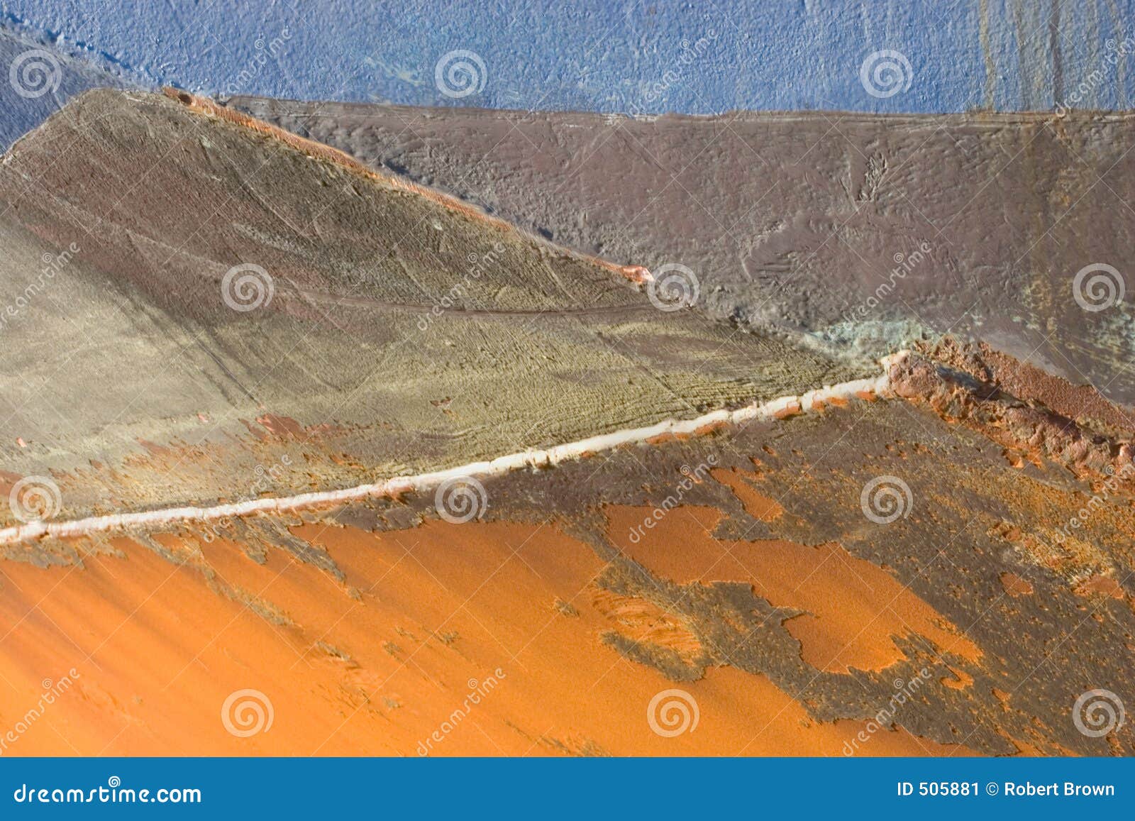 Rusted hull of boat stock image. Image of weathered, decay - 505881