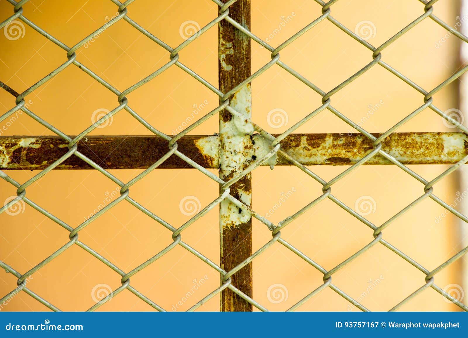 Rusted iron mesh. stock image. Image of rusty, background - 93757167