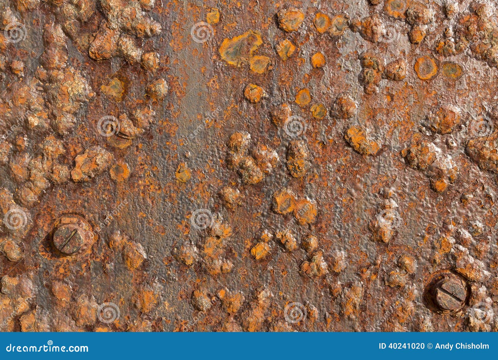 Rusted Iron Metal Surface Showing Texture and Background. Stock Photo ...