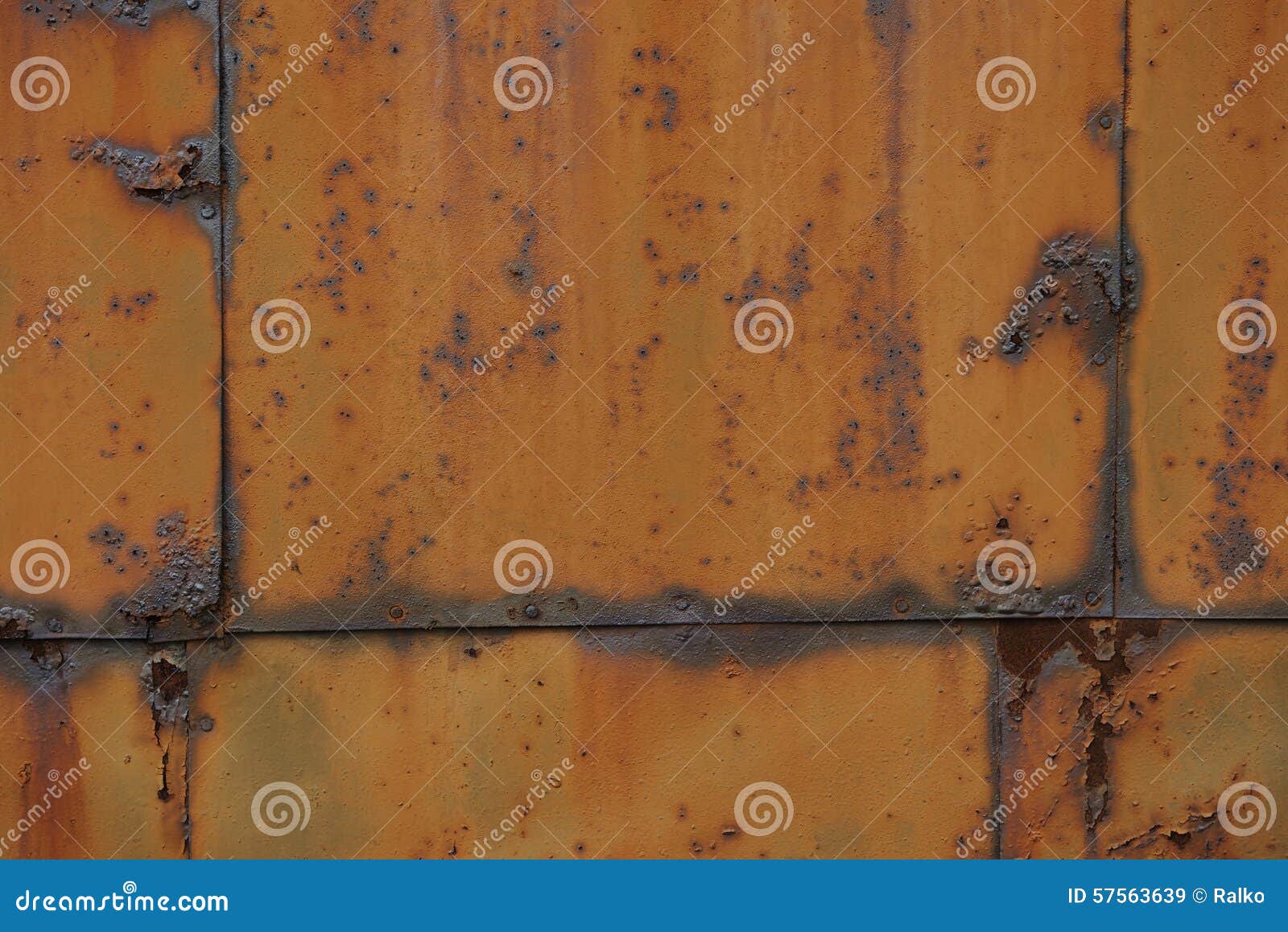 Rusted iron plate stock image. Image of retro, grain - 57563639