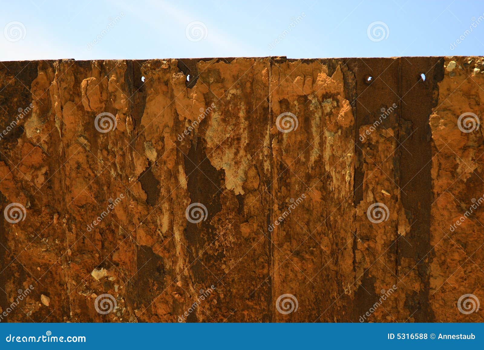 Rusted iron sheet stock photo. Image of stains, stained - 5316588