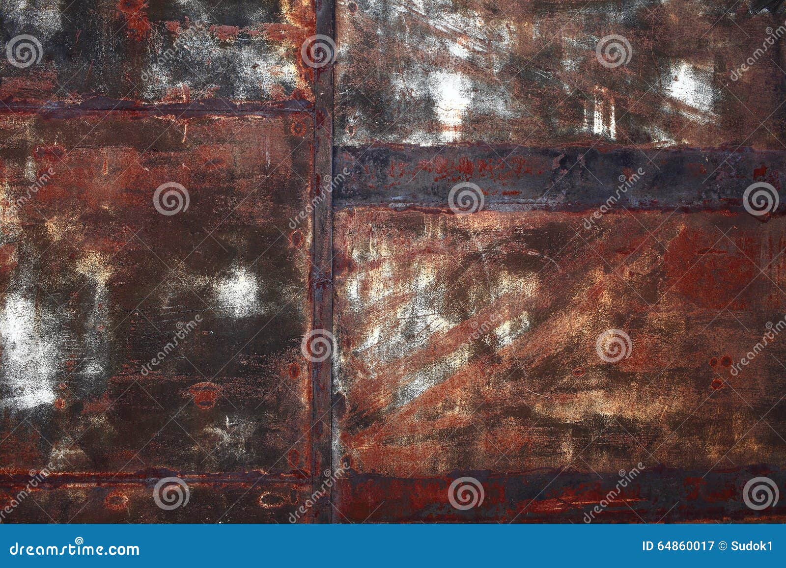 Rusted iron sheet stock image. Image of feature, backdrop - 64860017