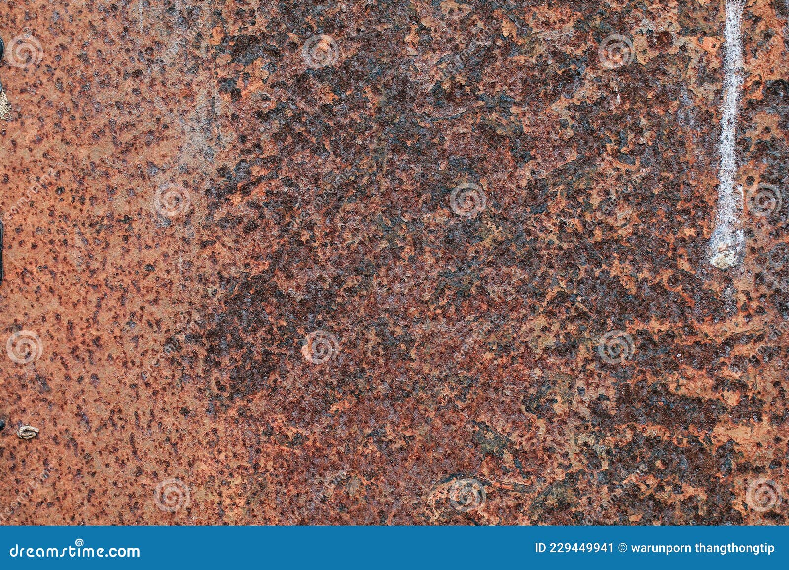 Scratch On Iron Structure, Damaged Metal Surface, Broken Steel Dent ...