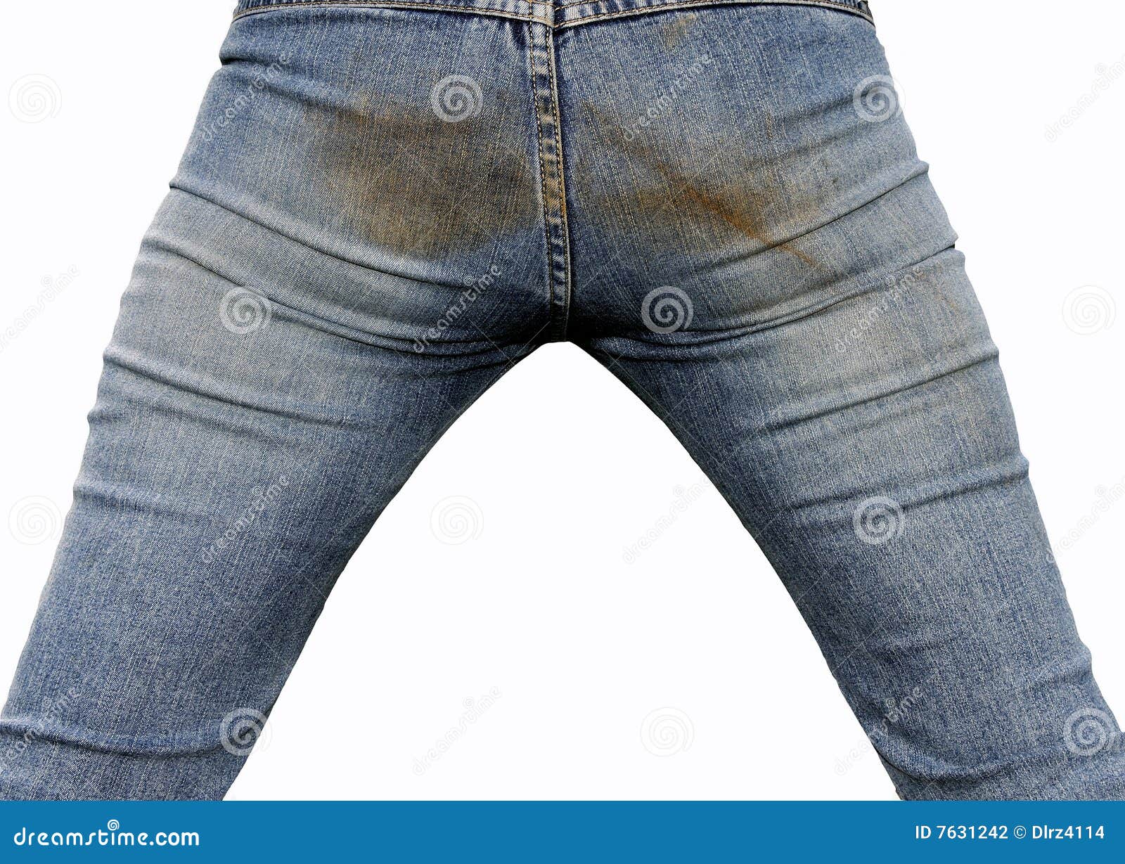 Rusted Jeans stock photo. Image of worn, dirt, back, body - 7631242