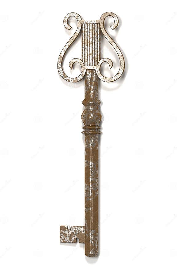Rusted key stock photo. Image of move, magic, rust, aged - 24700186