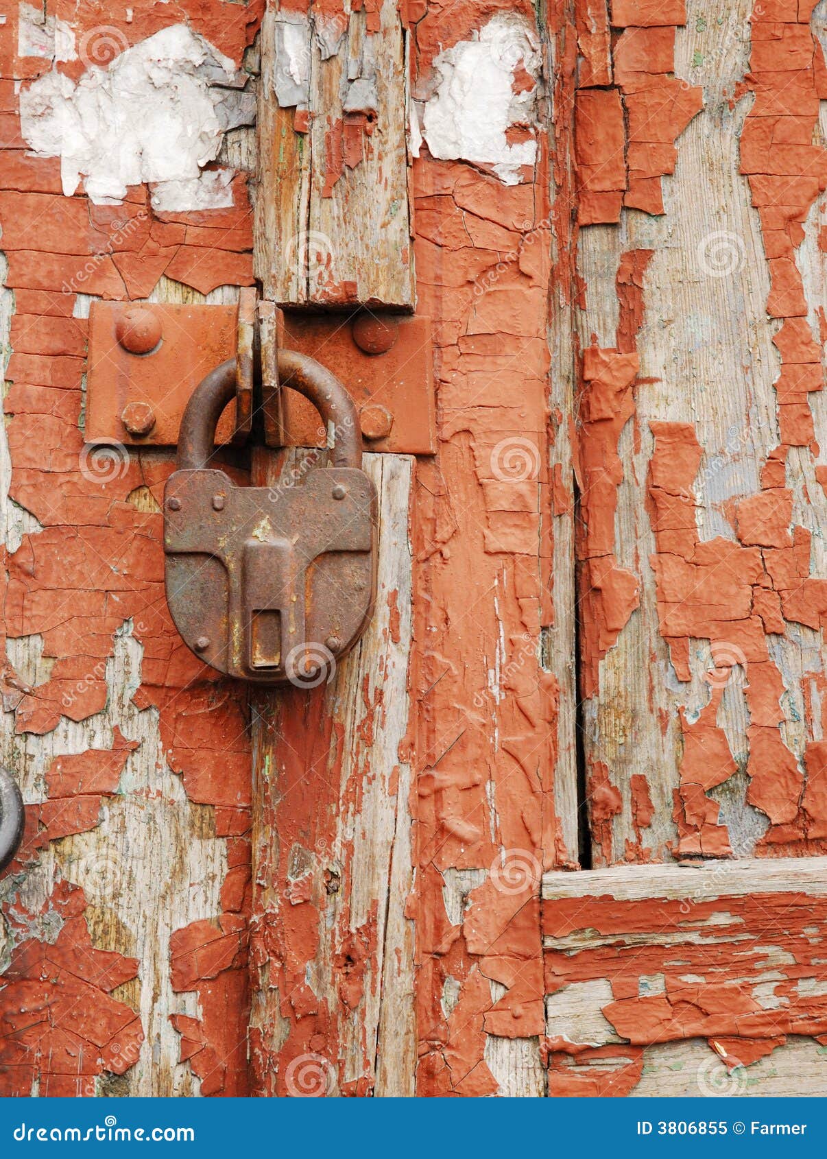 Rusted Lock stock image. Image of rust, security, safety - 3806855