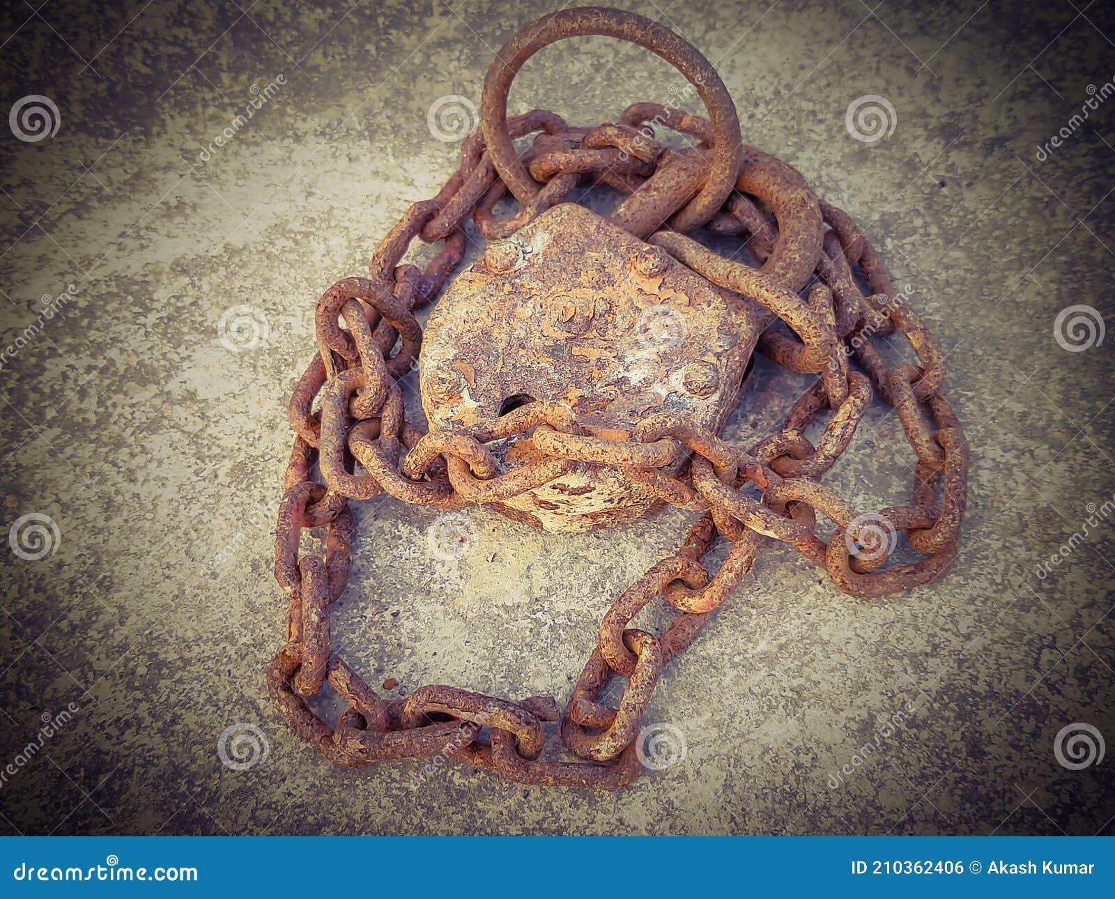 Old Rusted Metal Lock. Closeup Stock Photo - Image of wood, leaf: 210362406