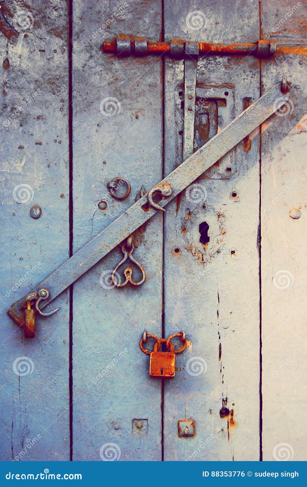 Rusted locks stock photo. Image of abstract, rusted, white - 88353776