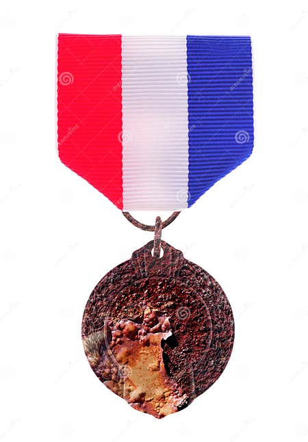 Rusted medal of honor stock photo. Image of medal, award - 8893504