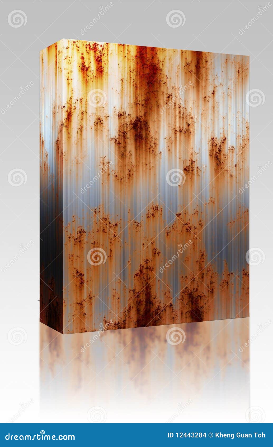 Rusted Metal Background. A High Resolution. Copper Texture. Cartoon ...